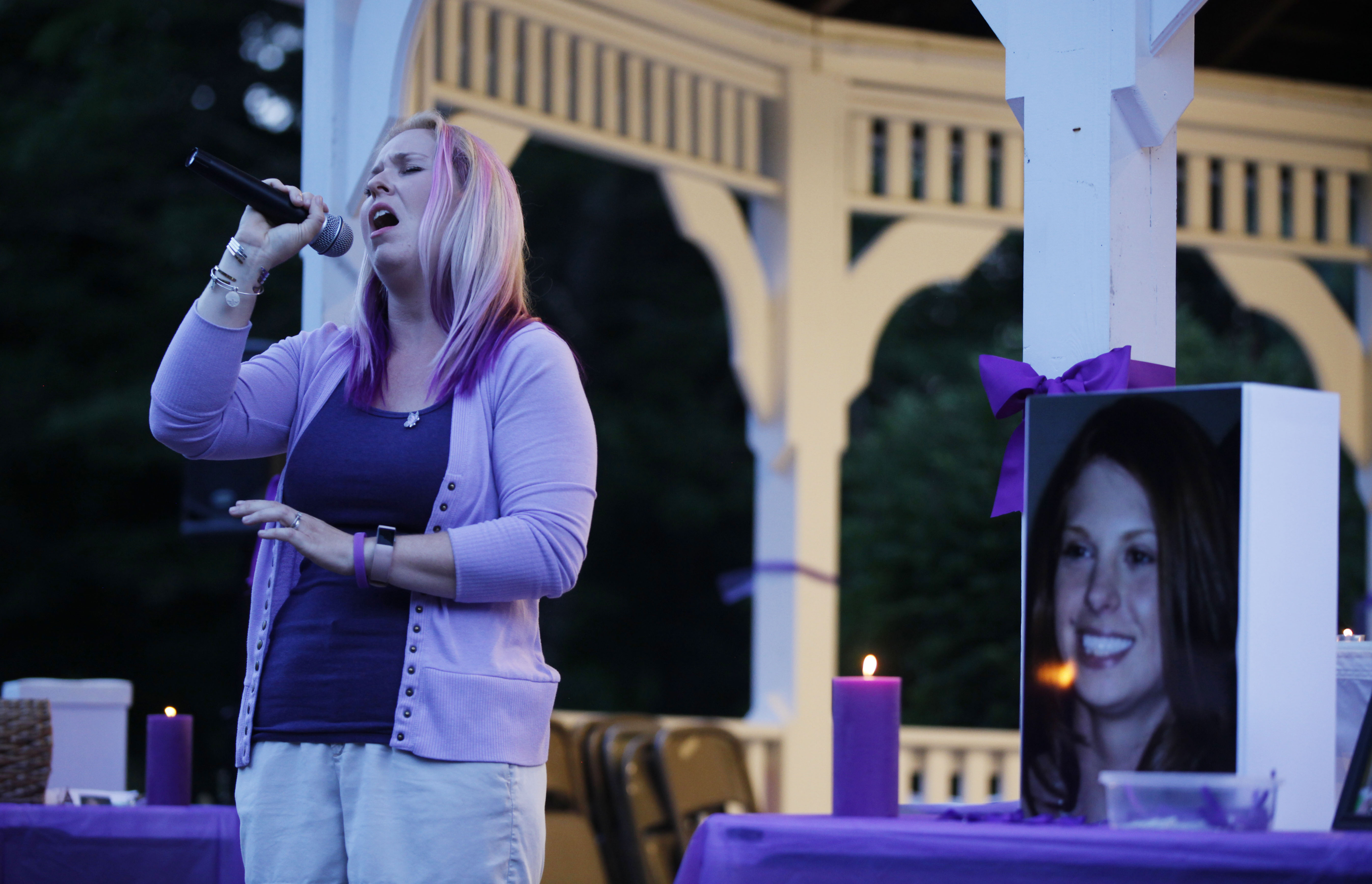 Candlelight vigil for woman allegedly slain by husband - nj.com