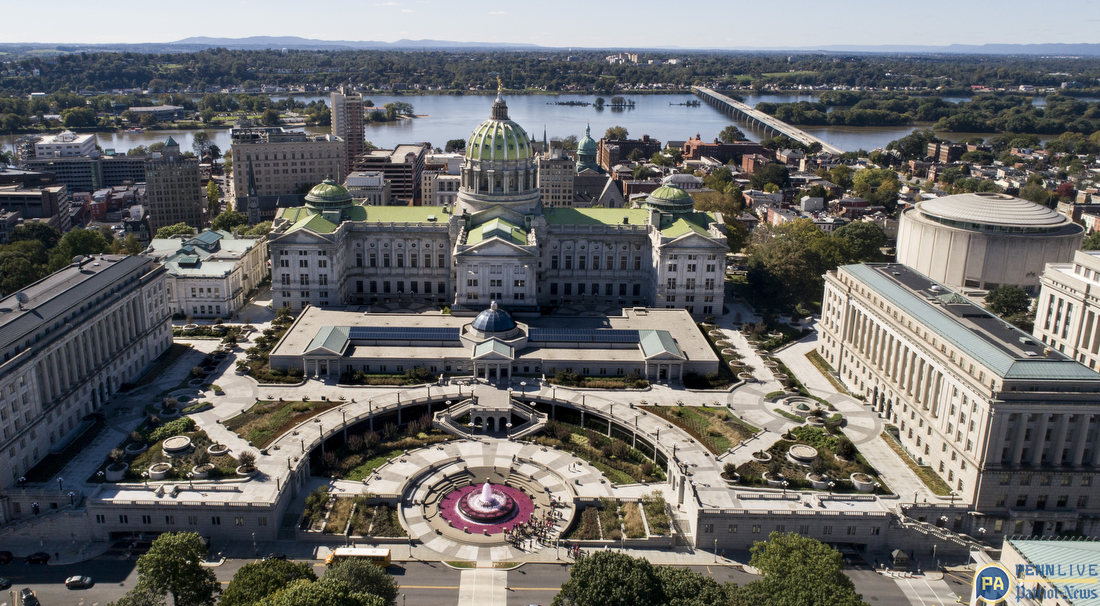 The Pa. State Capitol Complex; a birds-eye view - pennlive.com