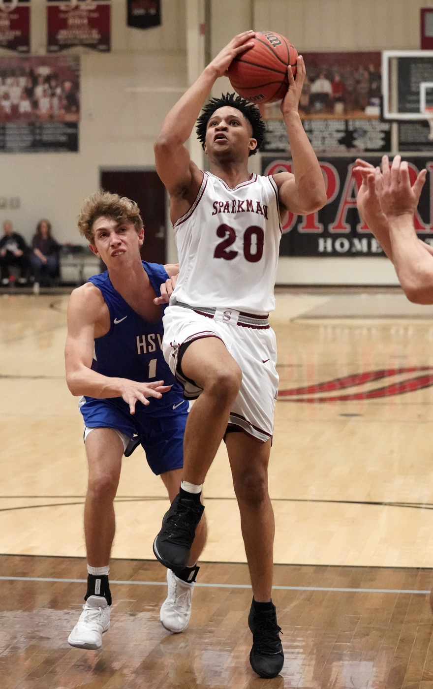 Huntsville vs. Sparkman 7A Area 7 boys basketball final 2.8.2020 - al.com