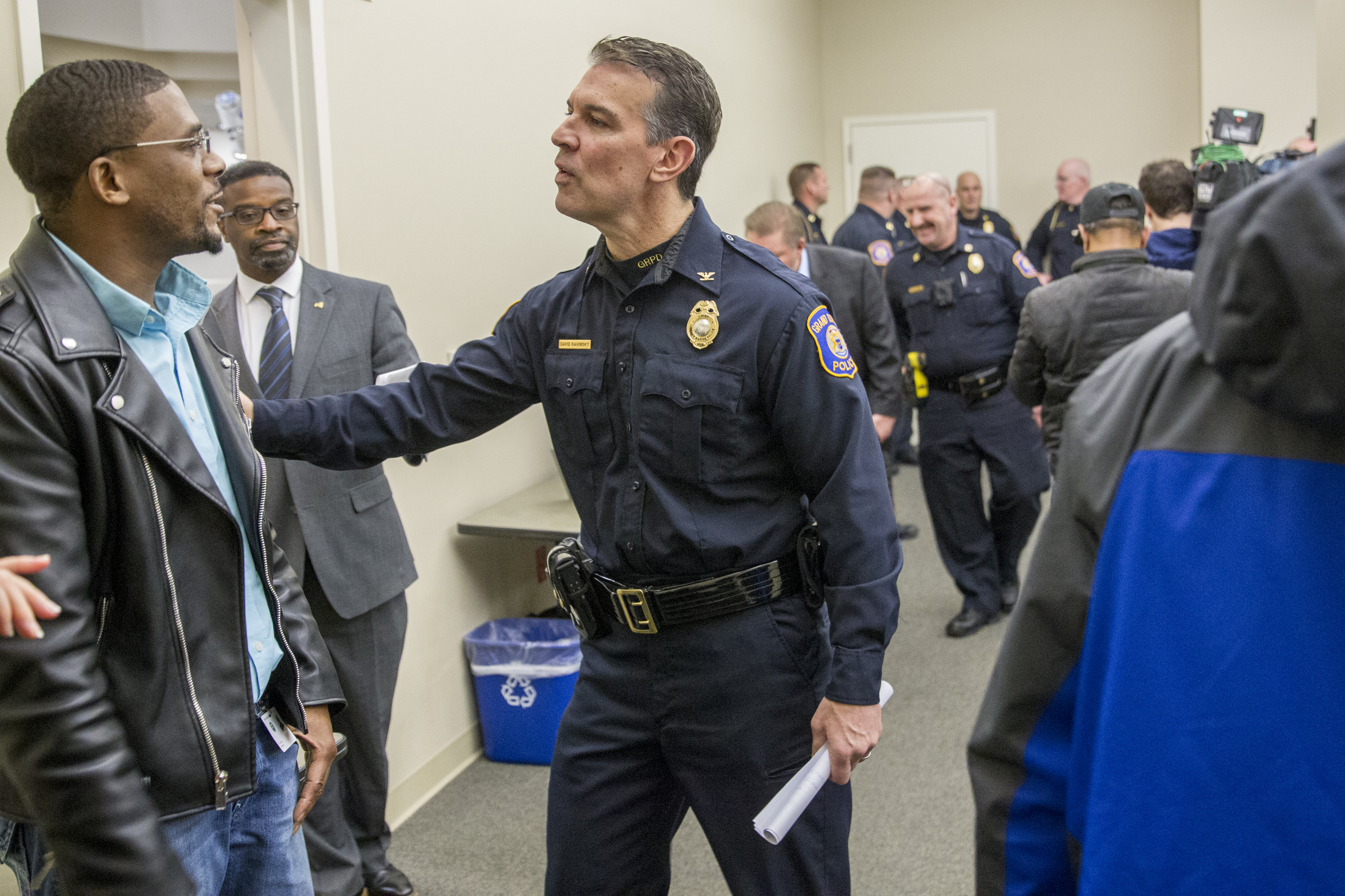 Grand Rapids Police Chief David Rahinsky announces his retirement ...