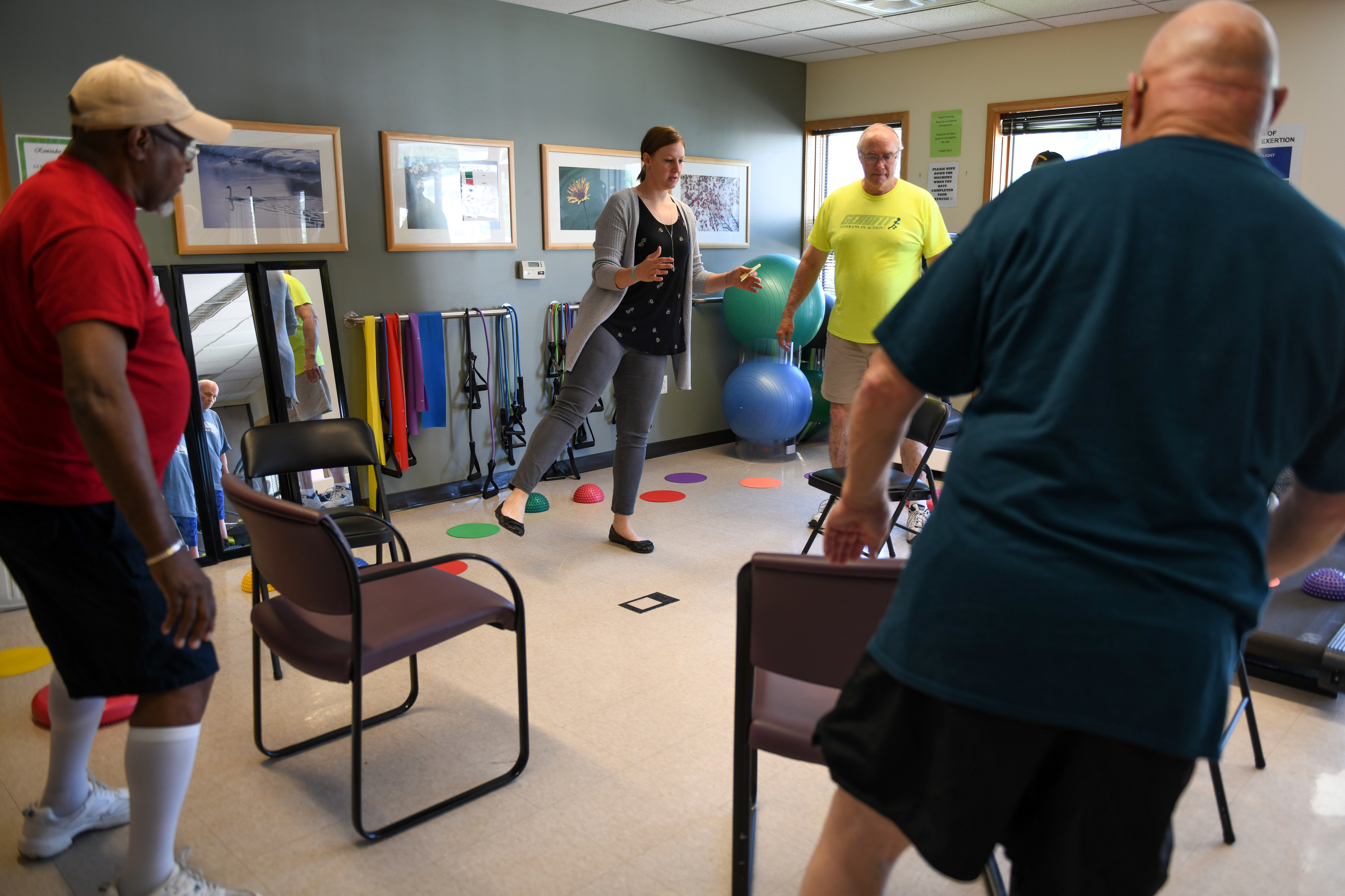 Veterans find strength, balance and community at senior exercise ...