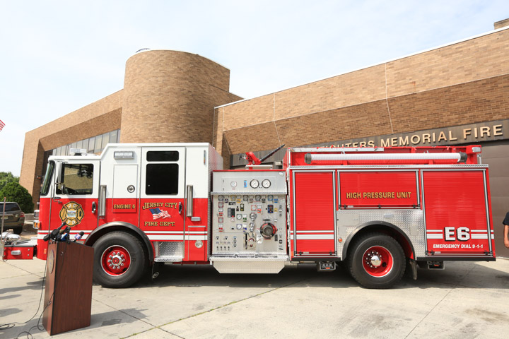 Jersey City Pumper Truck Press Conference - nj.com
