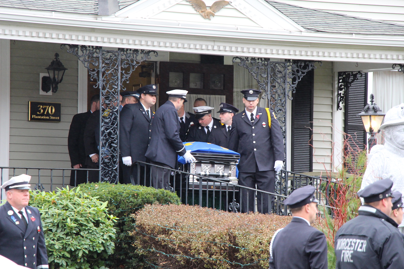 Funeral of Worcester Fire Lt. Jason Menard - masslive.com