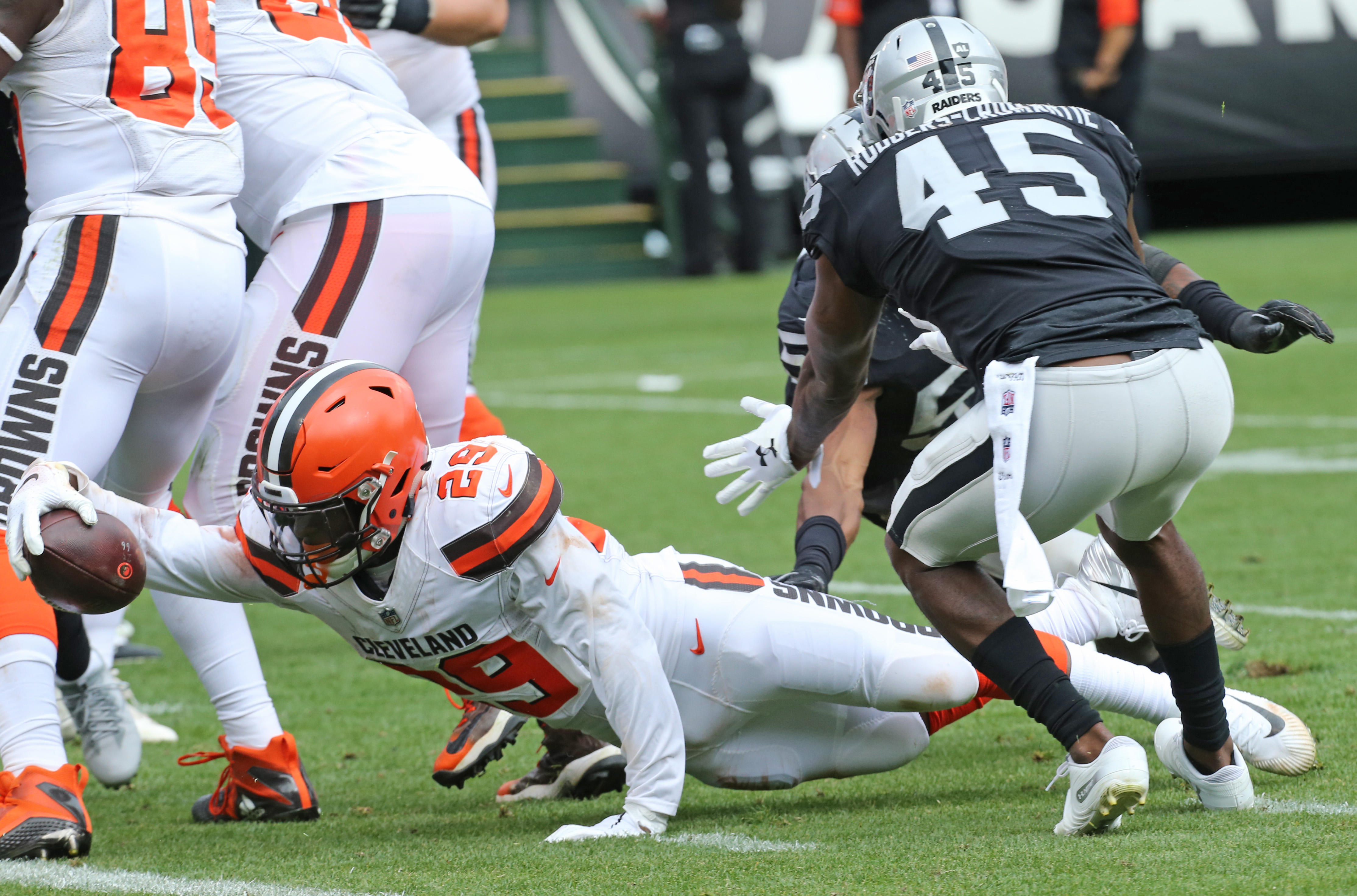 Cleveland Browns running back Duke Johnson - cleveland.com