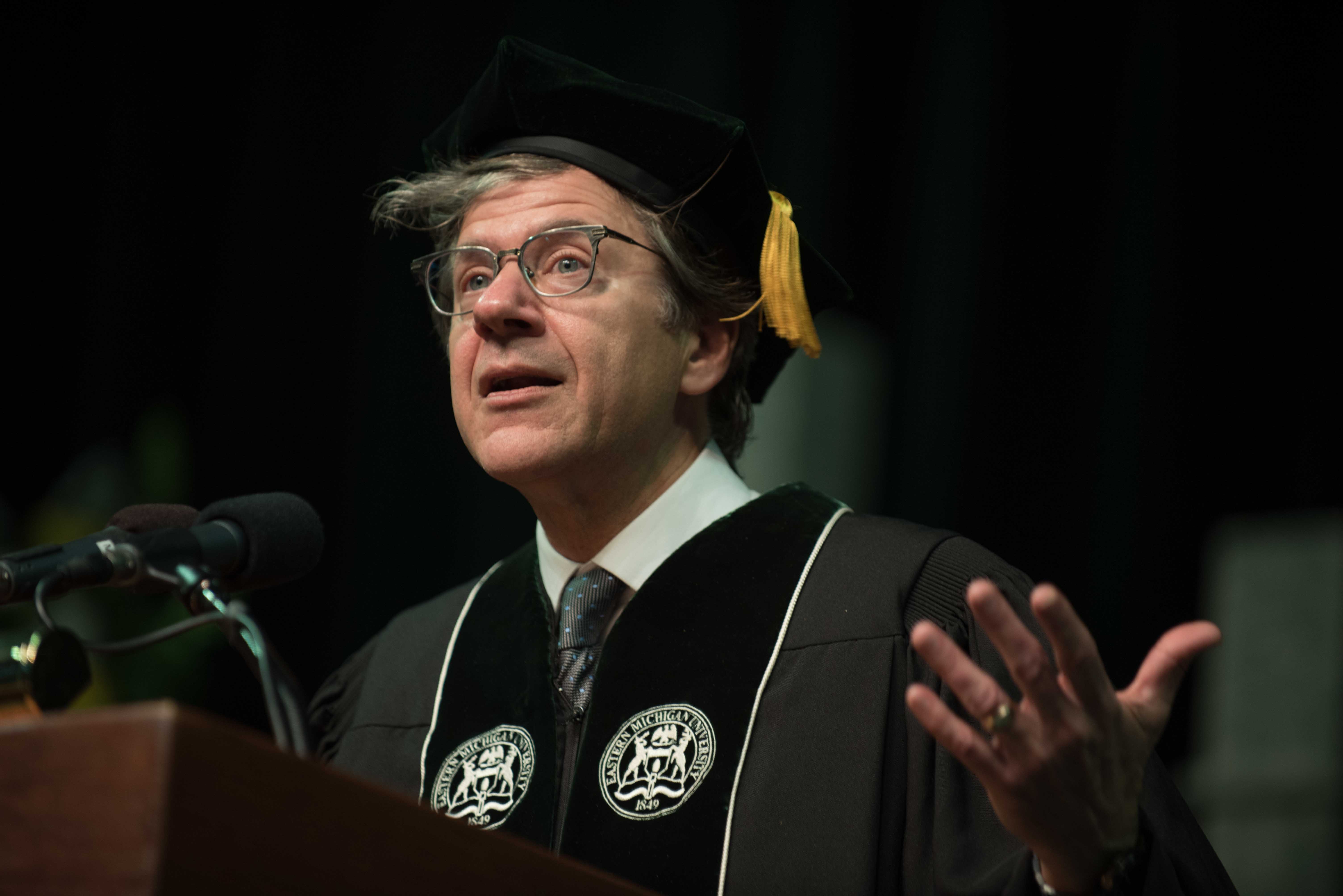 Eastern Michigan University students celebrate spring commencement ...