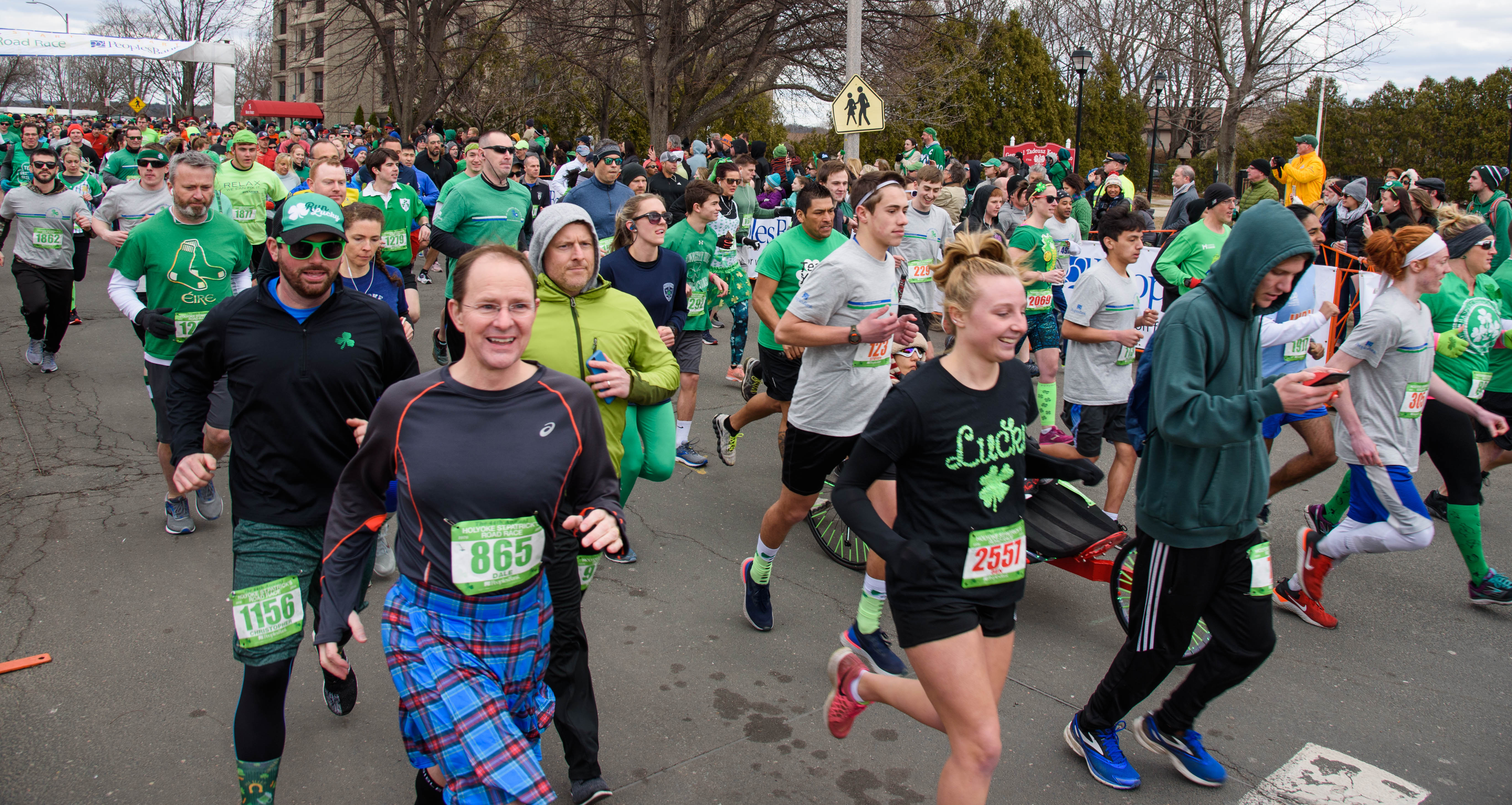Thousands of runners compete in 2019 Holyoke St. Patrick's Road Race ...