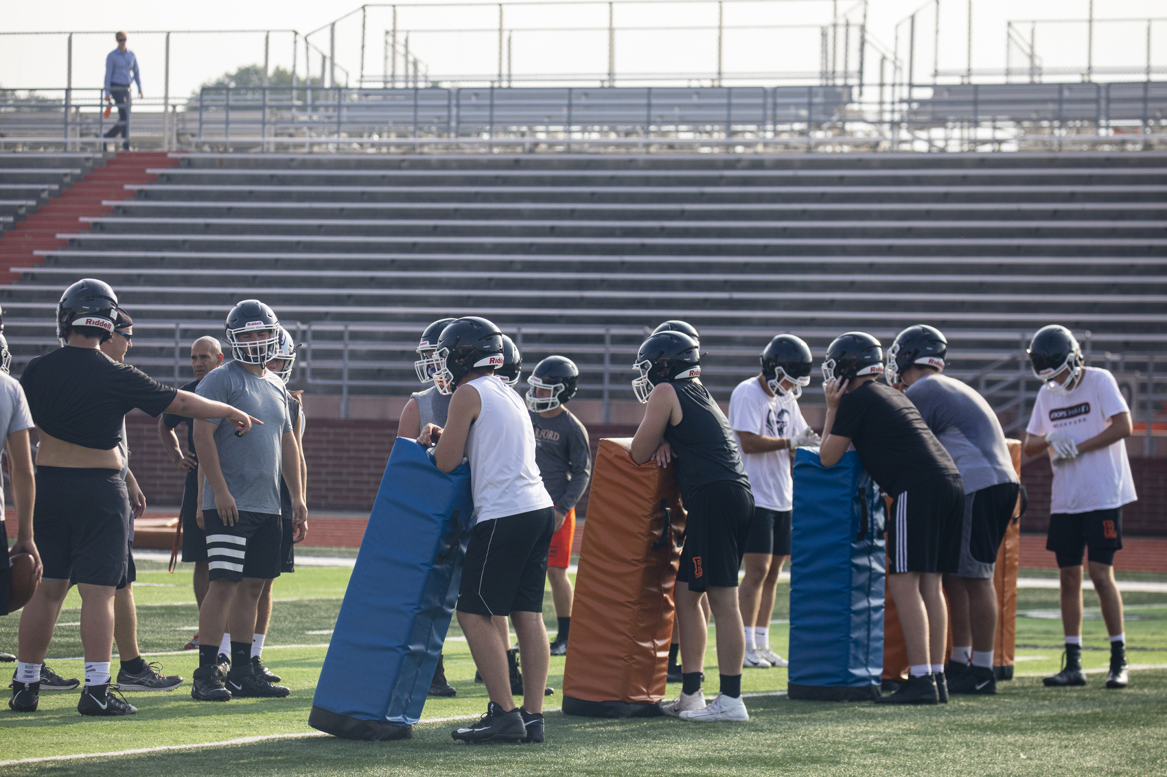 Rockford Rams open football practice for 2019 season - mlive.com