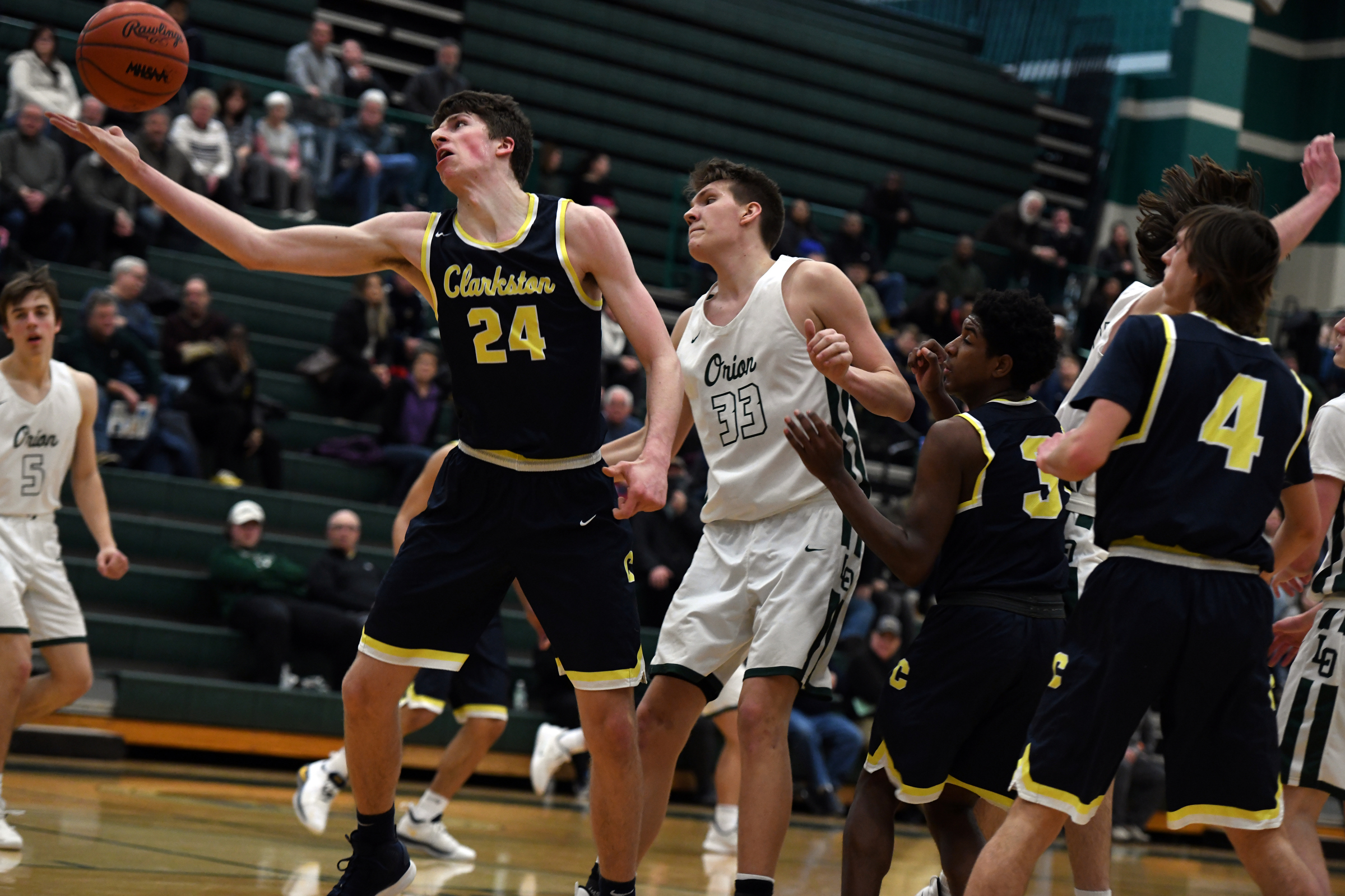 Boys Basketball: Lake Orion vs. Clarkston- Jan. 25, 2019 - mlive.com