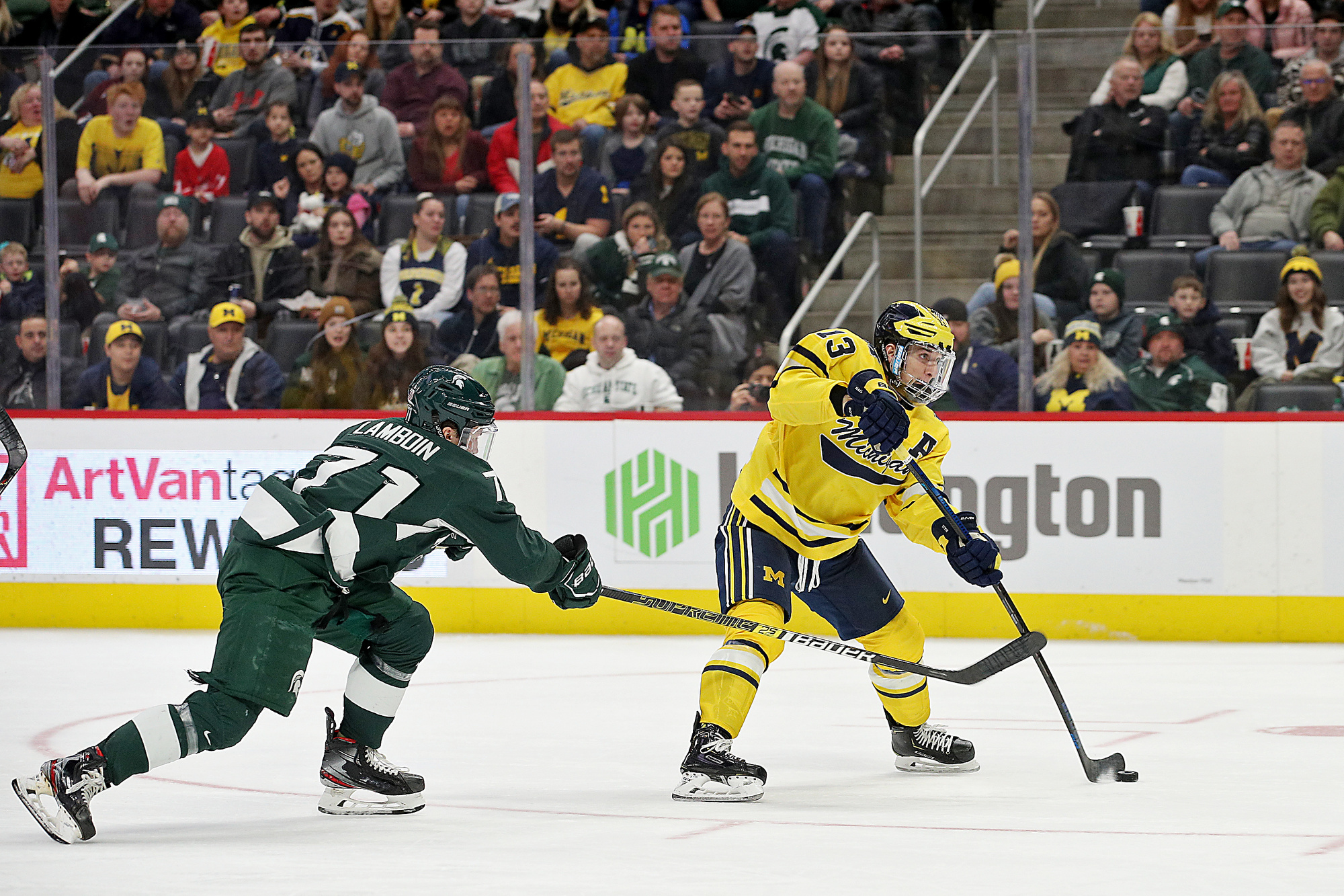 College hockey: Michigan vs. Michigan State - February 17, 2020 - mlive.com
