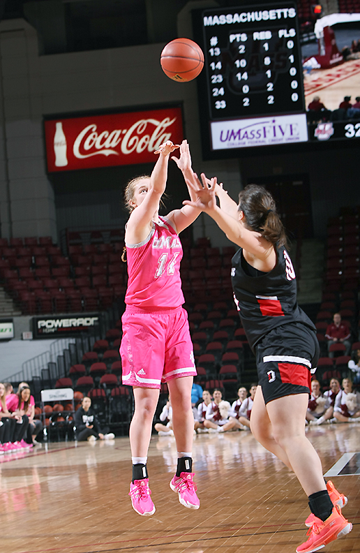 UMass Women's Basketball vs Davidson 2/22/20 - masslive.com