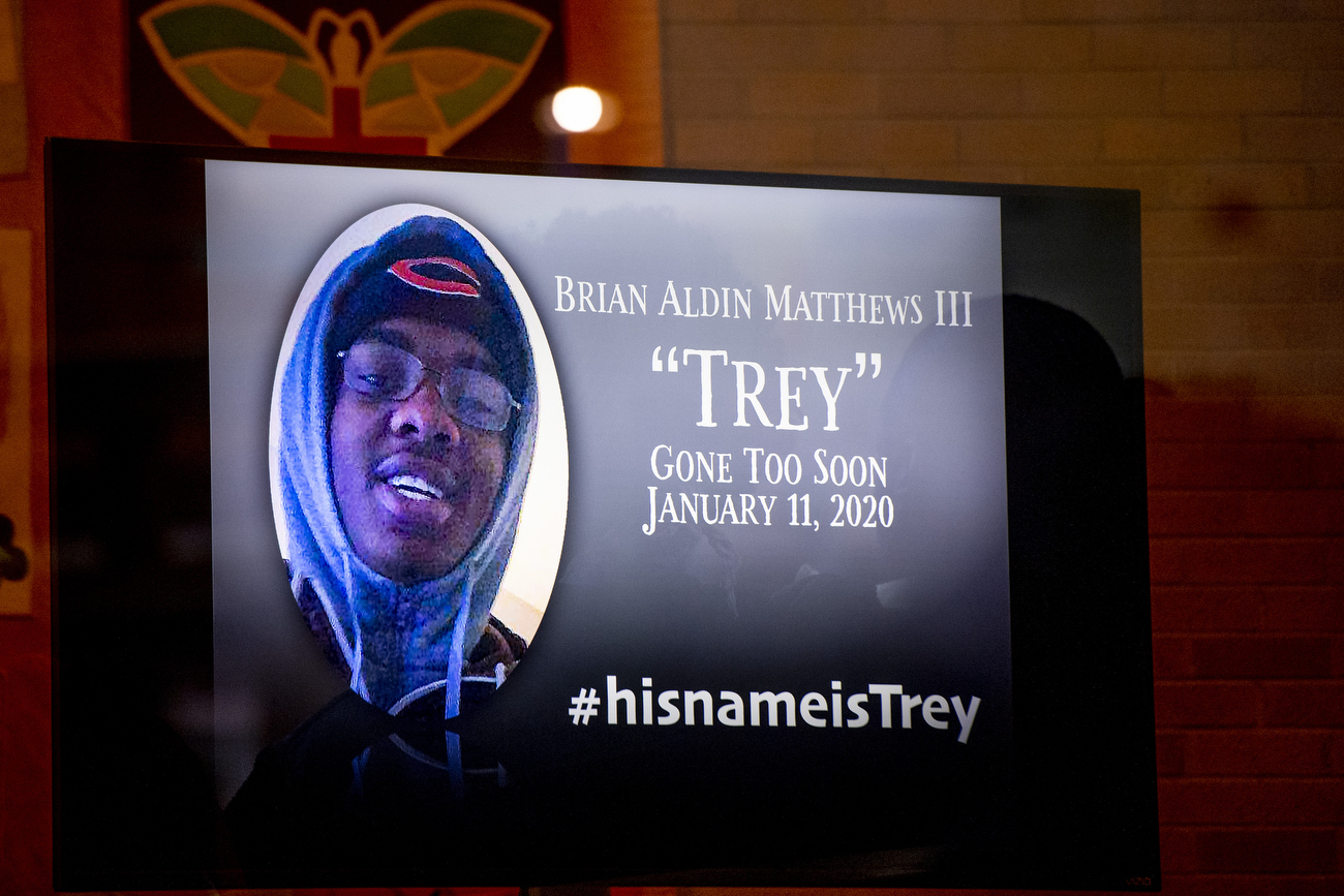 Vigil for Trey Matthews, 21-year-old man shot in Ypsilanti - mlive.com
