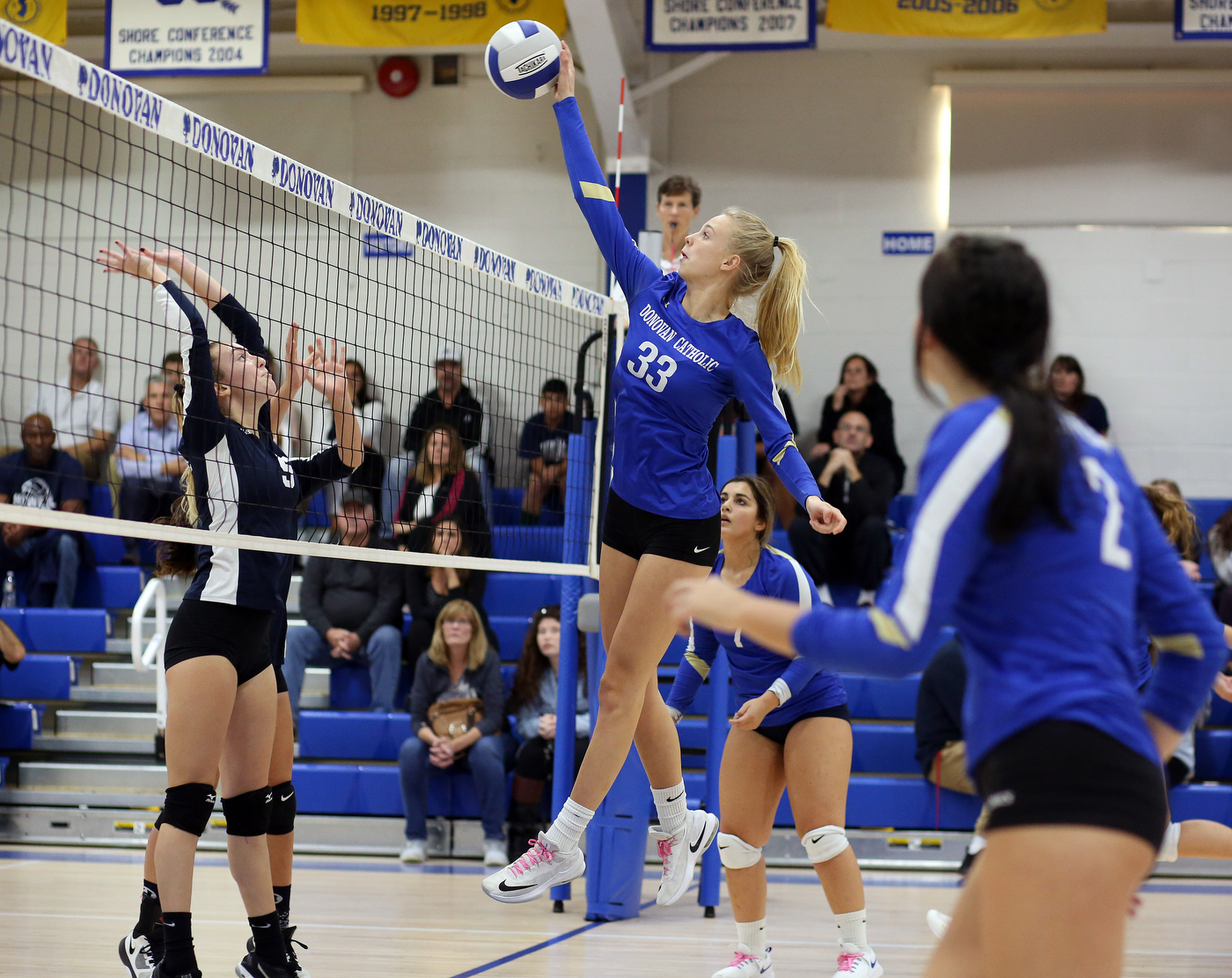 Girls volleyball: Donovan Catholic defeats Howell. Oct. 23, 2019 - nj.com