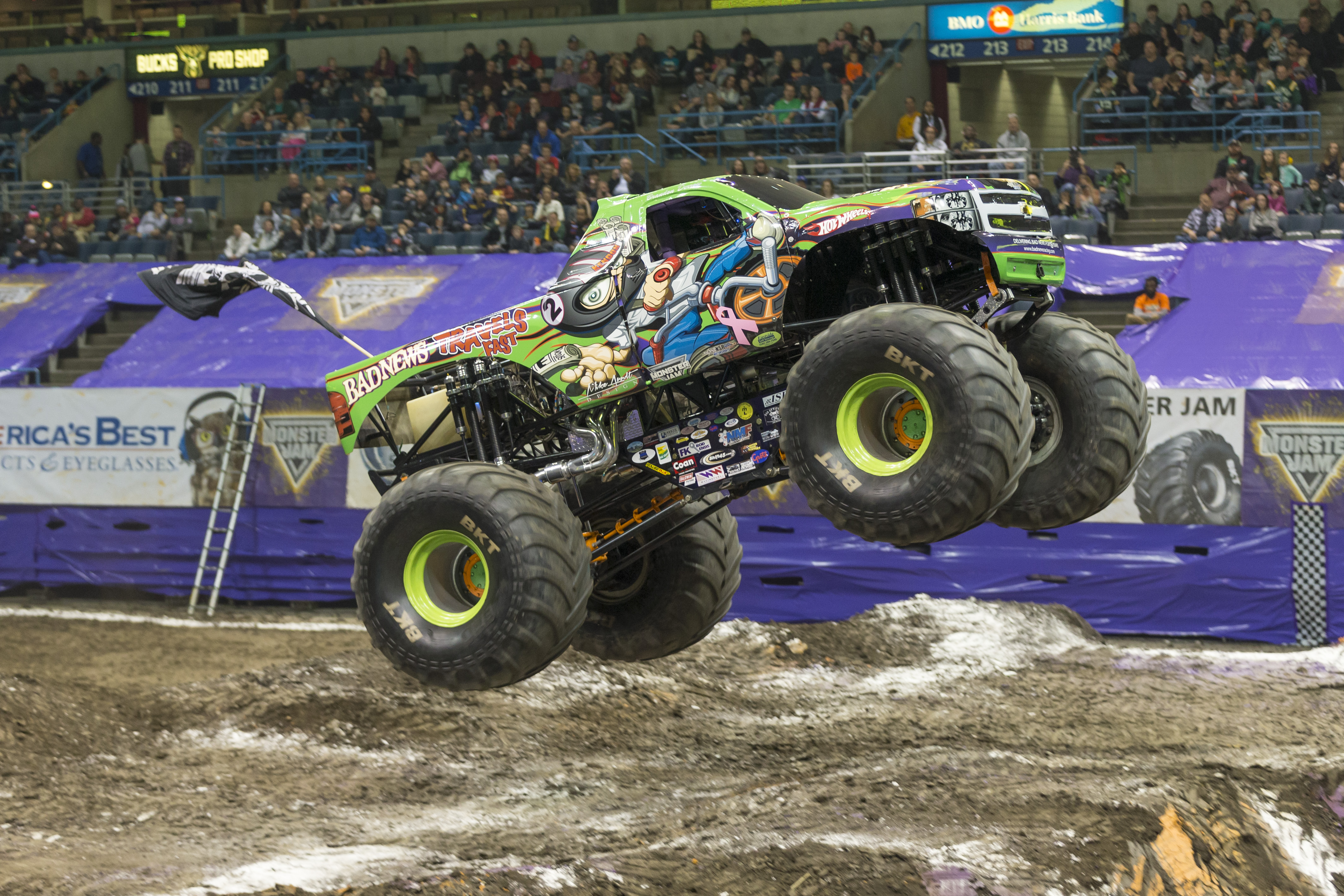 Monster Jam monster trucks in action - al.com