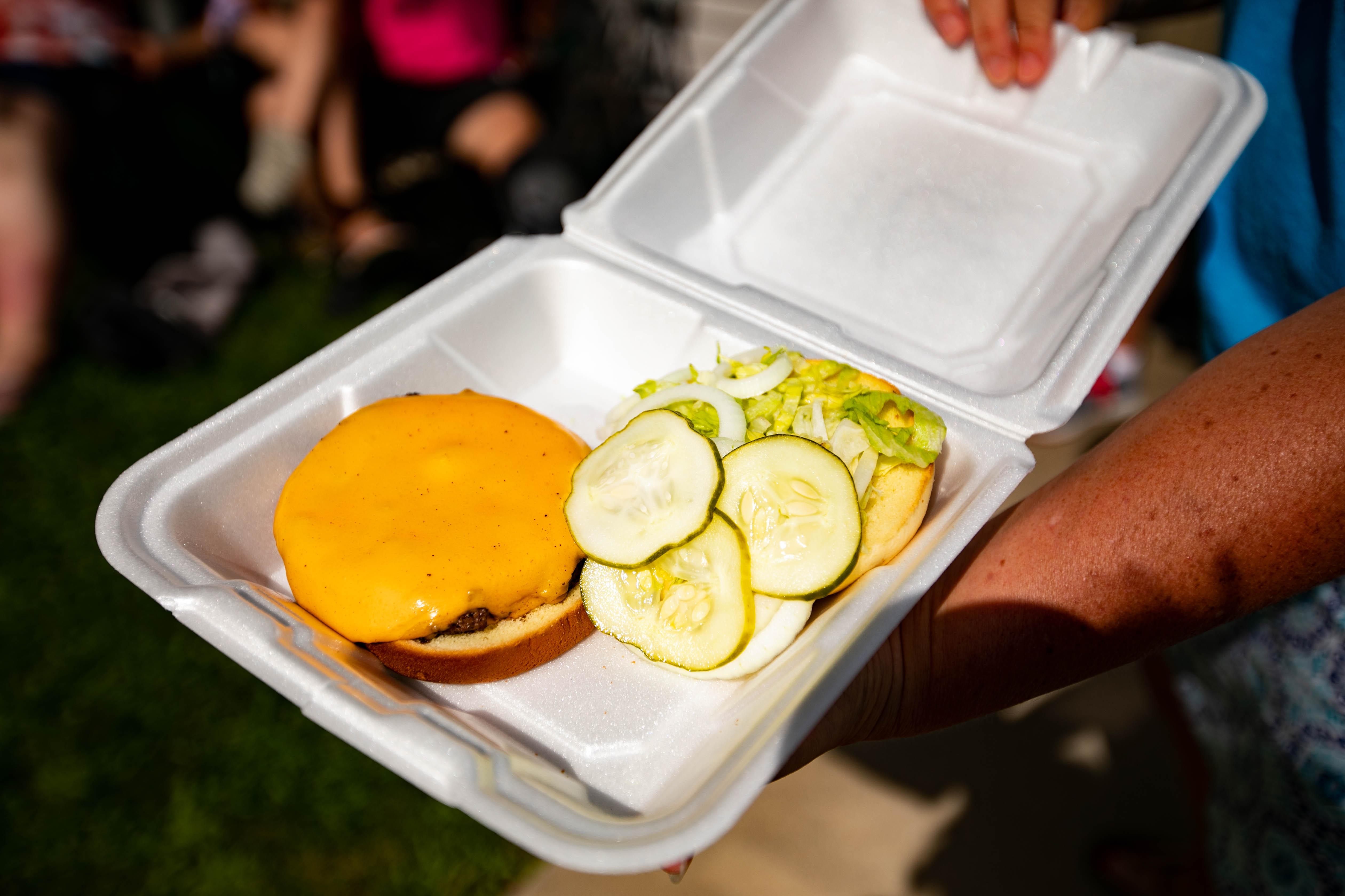 Cheeseburger contest in Caseville - mlive.com