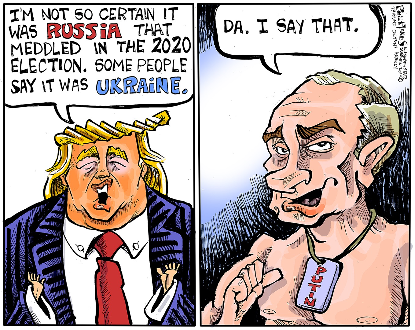 Editorial cartoons for Nov. 24, 2019 - cleveland.com