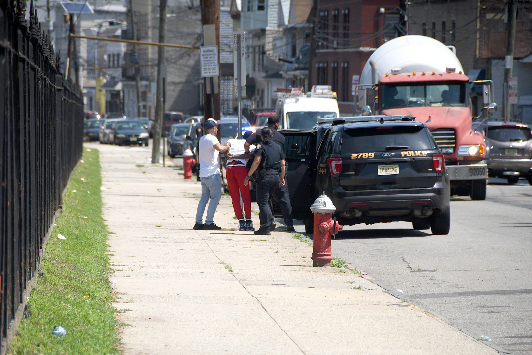 Multiple crashes, arrests in incident on West Side Avenue in Jersey ...