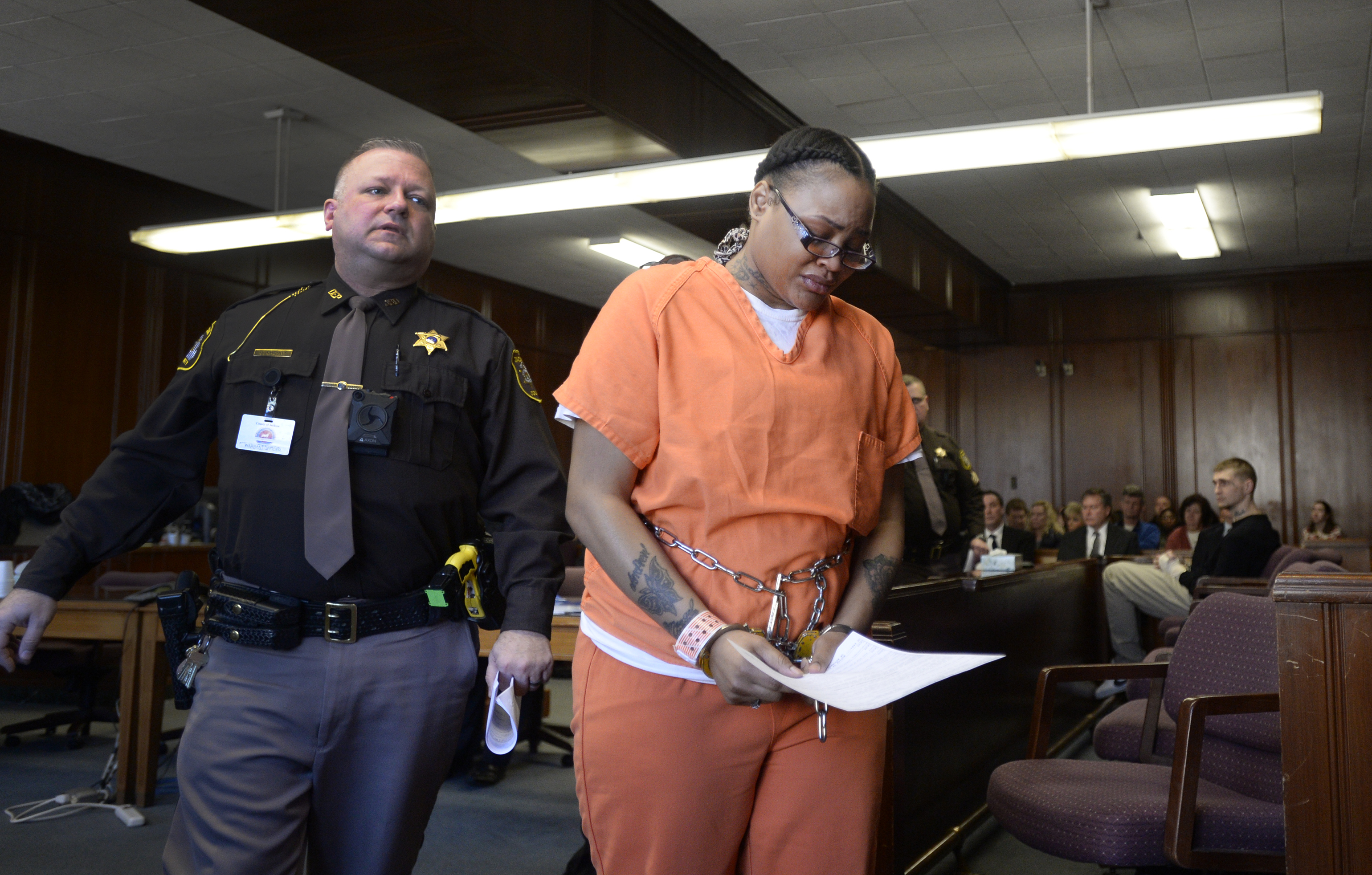 Daisha Cooper sentenced on involuntary manslaughter charge - mlive.com