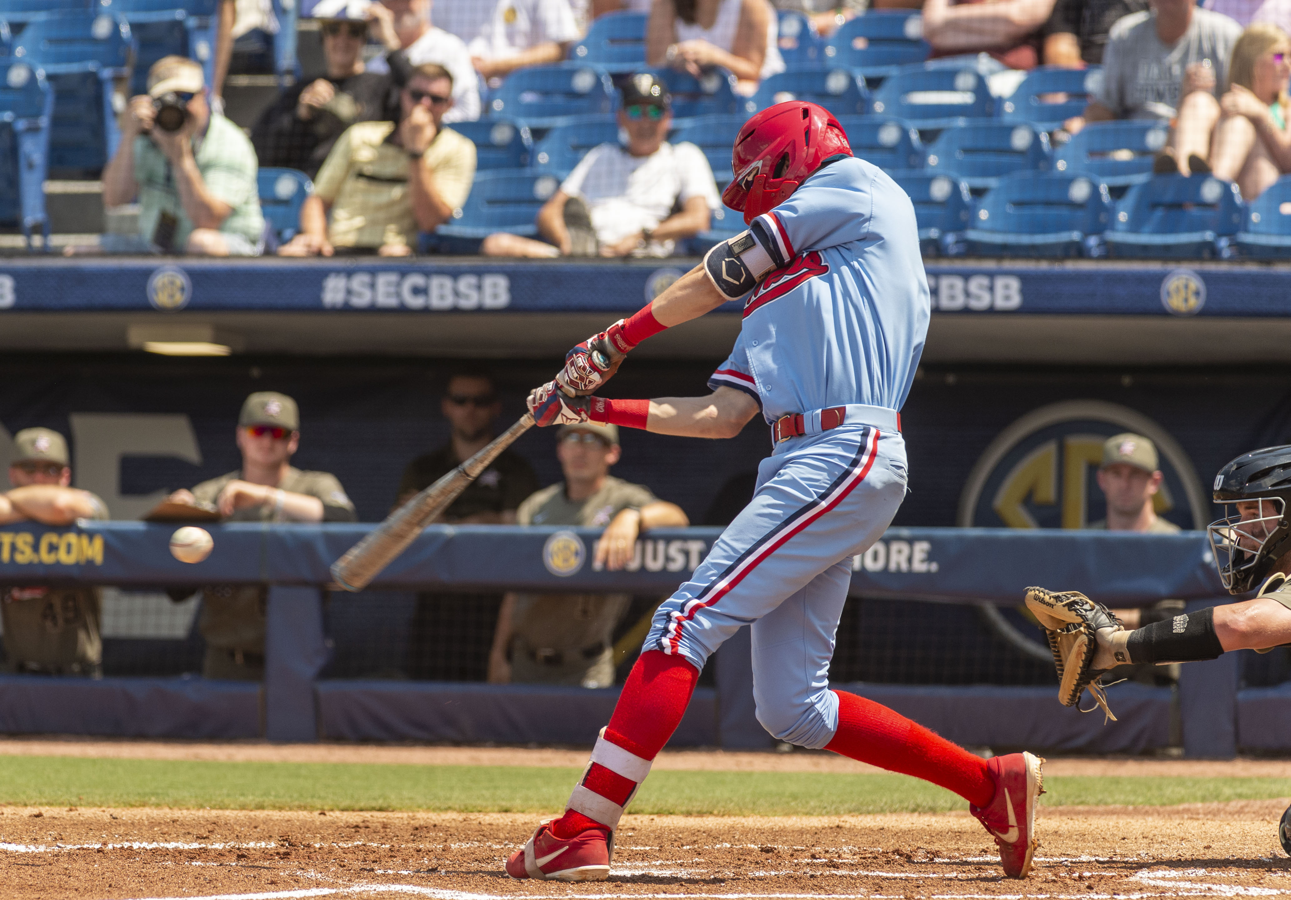 SEC Baseball Tournament: Championship game between Ole Miss and ...