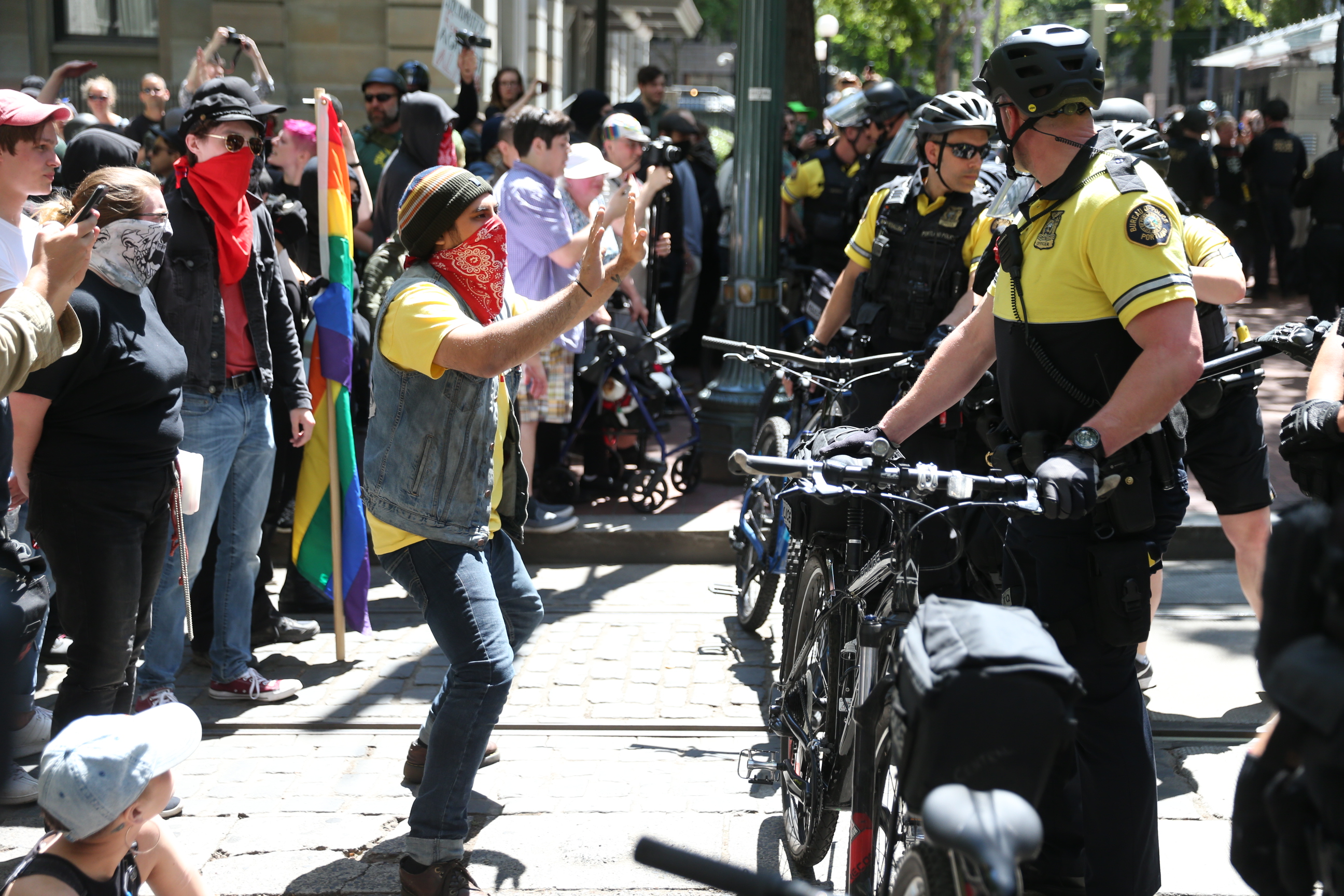 Portland protests on June 29, 2019 - oregonlive.com