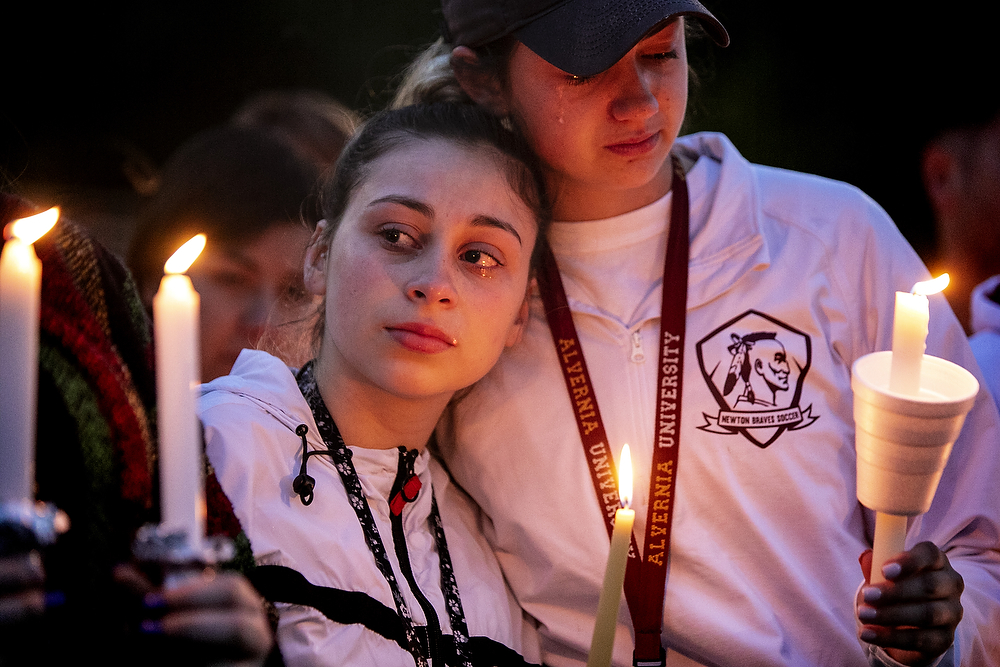 Hundreds mourn Alexis “Lexi” Faye at vigil in Newton - nj.com