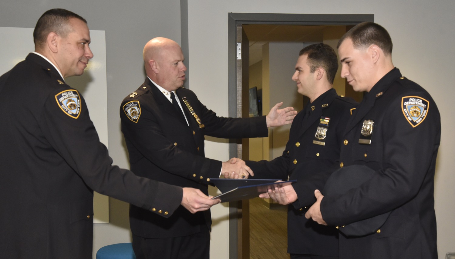 Six honored at "Cop of the Month" ceremony - silive.com