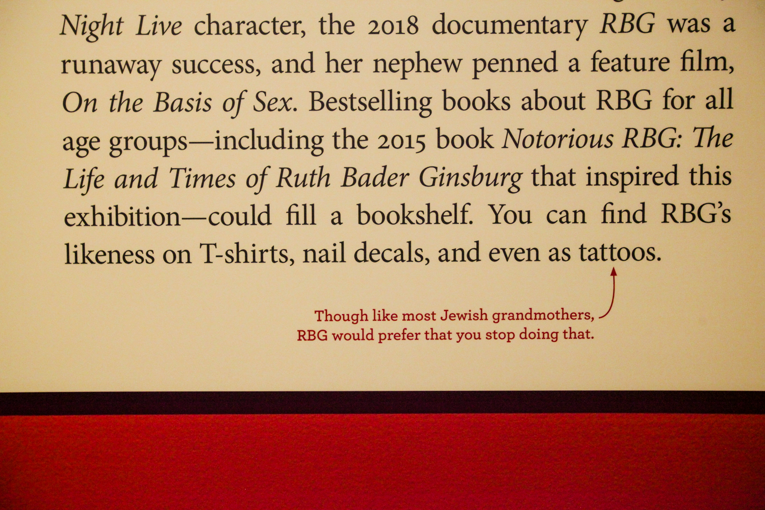 Notorious RBG exhibit in Philadelphia - pennlive.com