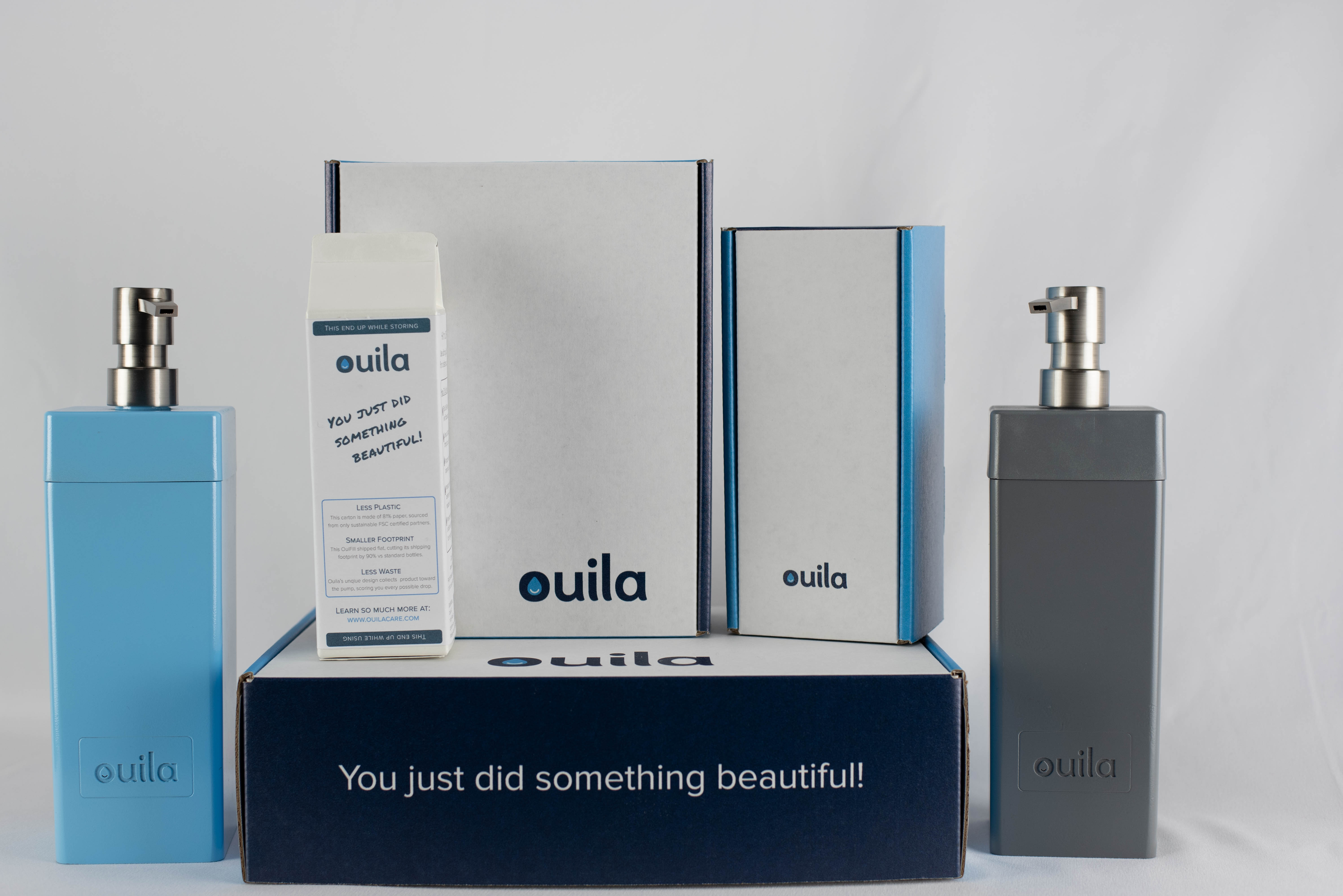 Ouila aims to reduce plastic in showers - mlive.com
