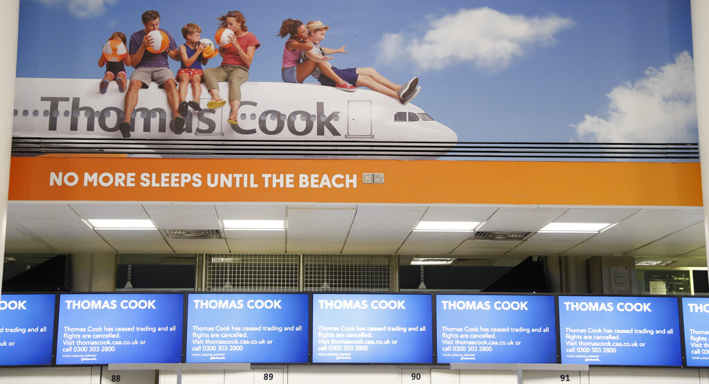 Thomas Cook company closes, strands thousands - pennlive.com