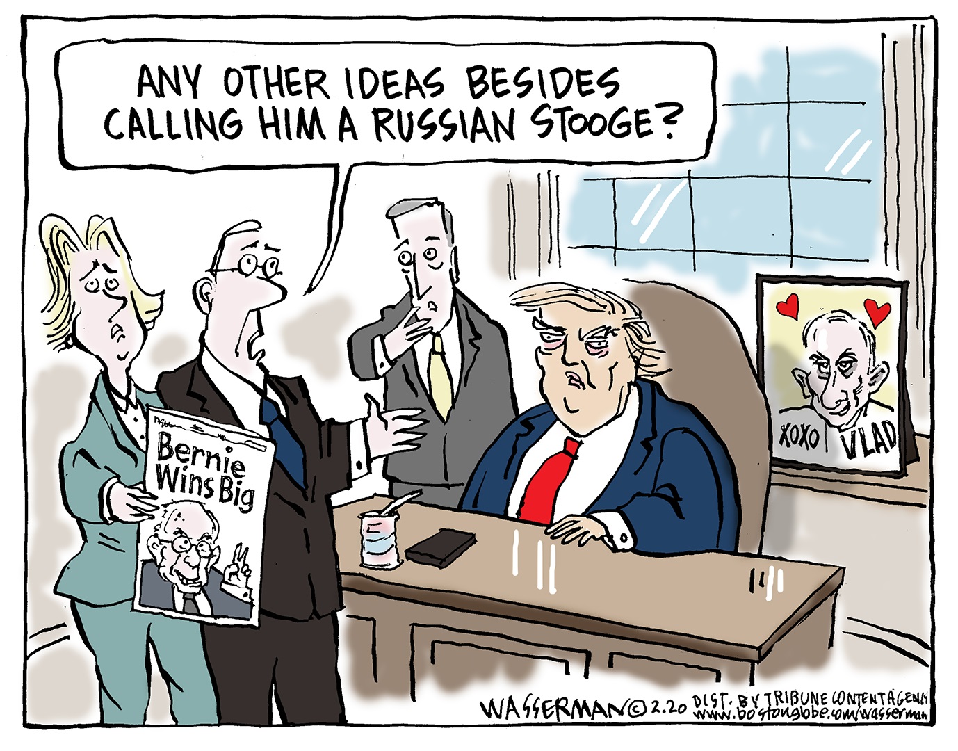 Editorial cartoons for March 1, 2020 - oregonlive.com