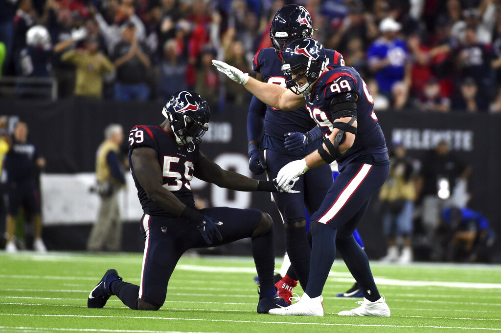 NFL Wild Card Playoff: Buffalo Bills at Houston Texans, Jan. 4, 2020 ...