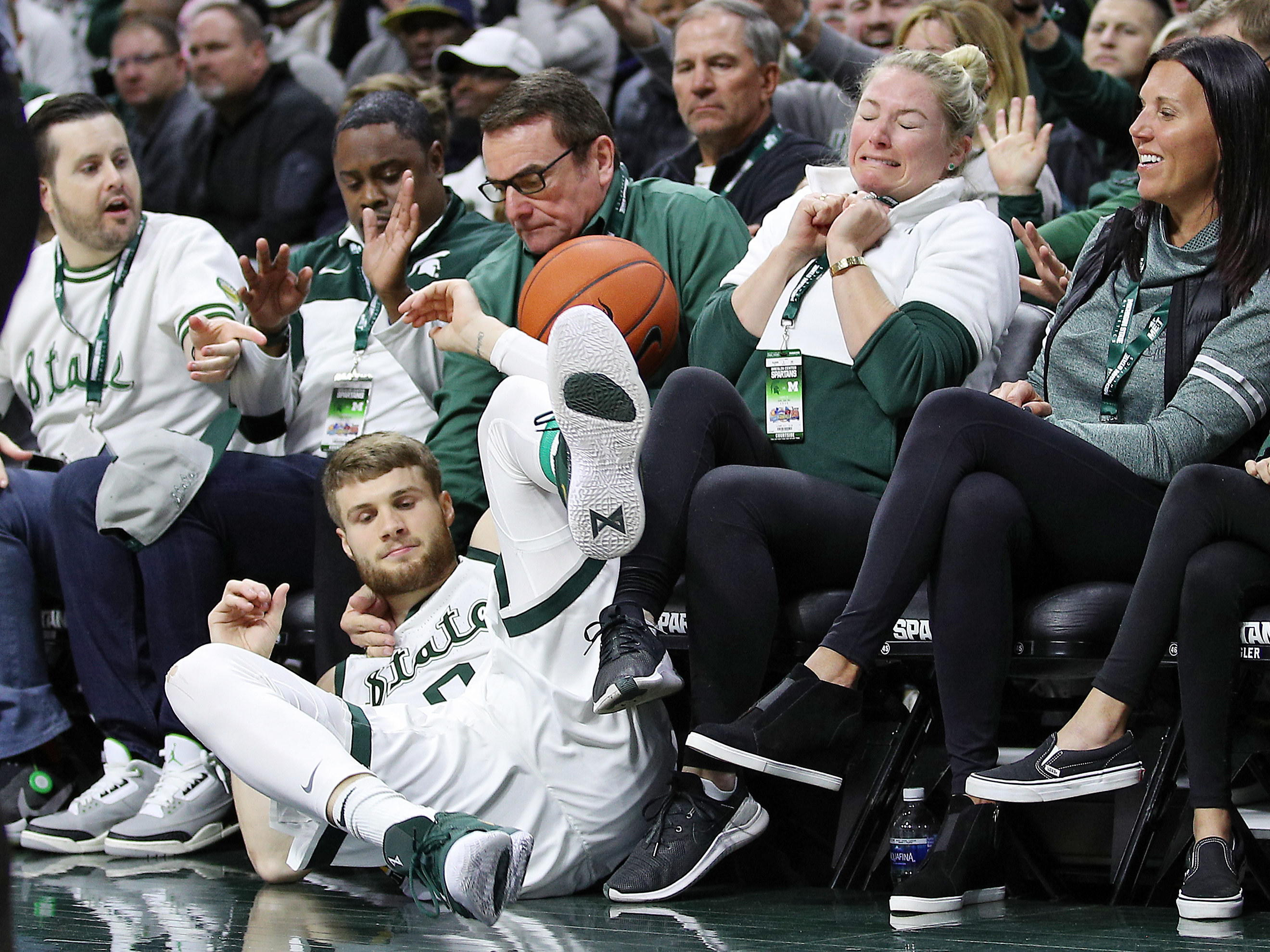 College basketball: Michigan State vs. Michigan - January 5, 2020 ...