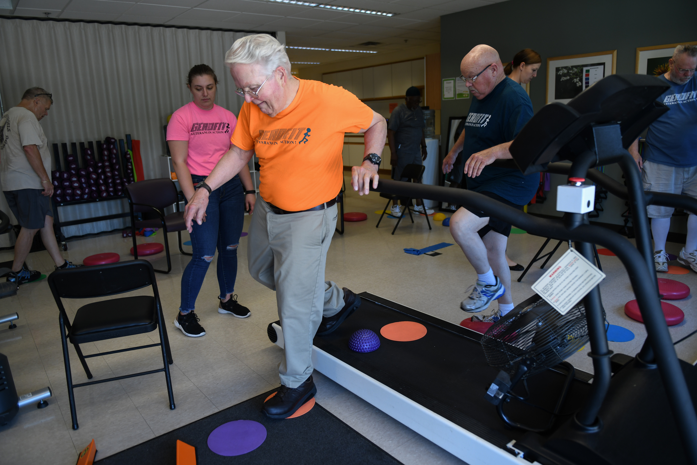 Veterans find strength, balance and community at senior exercise ...
