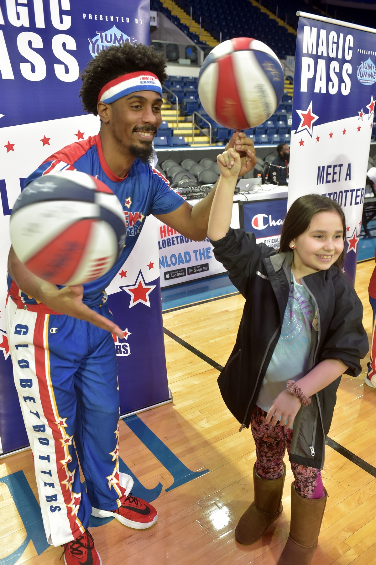 Seen@ the Harlem Globetrotters '2020 Pushing the Limits World Tour' in ...