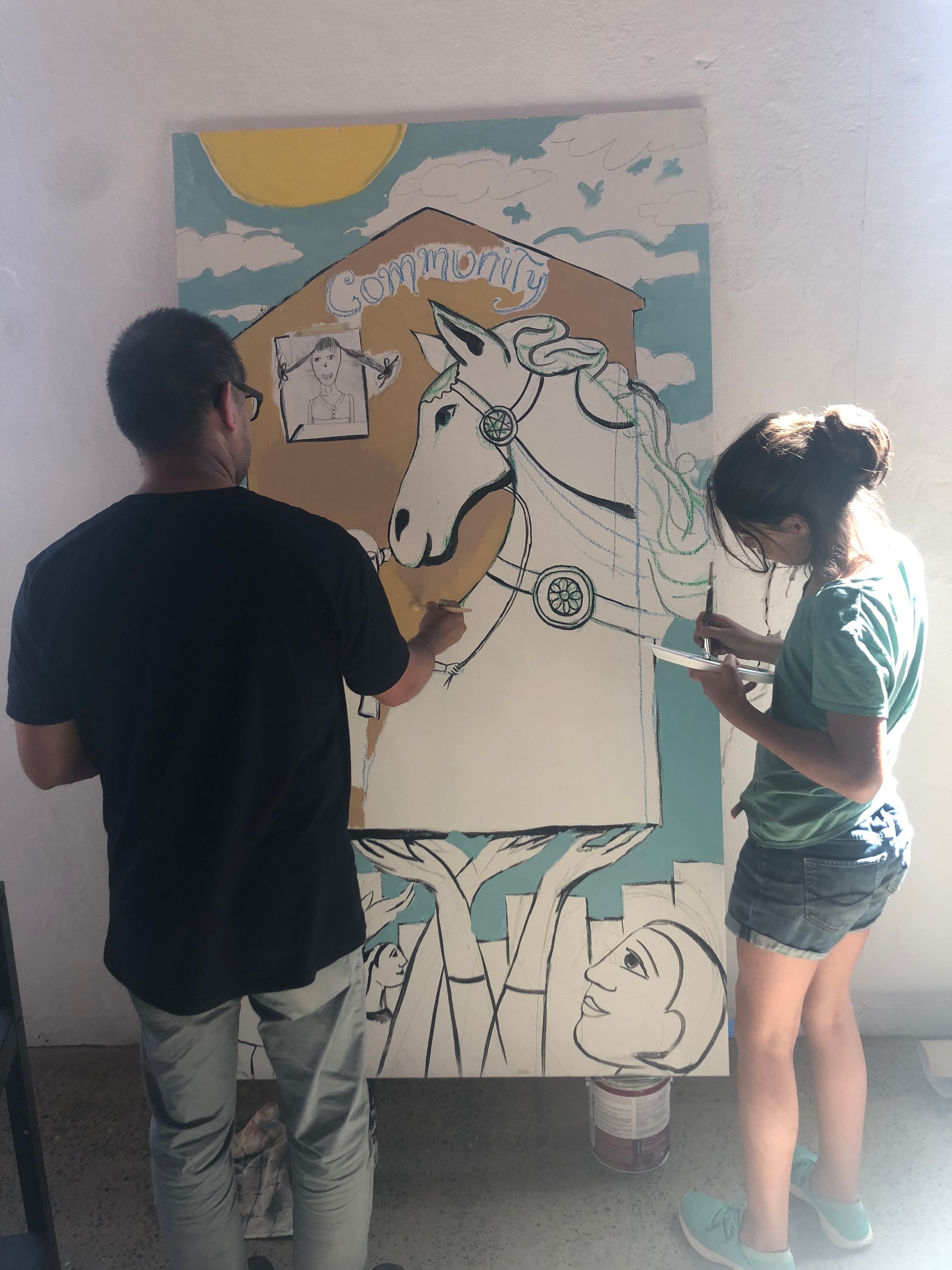 Foster children murals - oregonlive.com