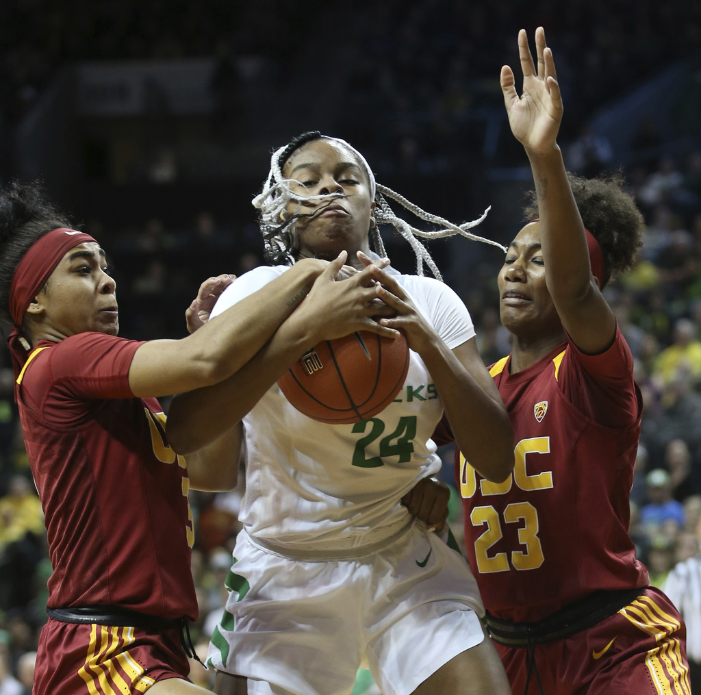 No. 12 Oregon Ducks top USC in women's basketball - oregonlive.com