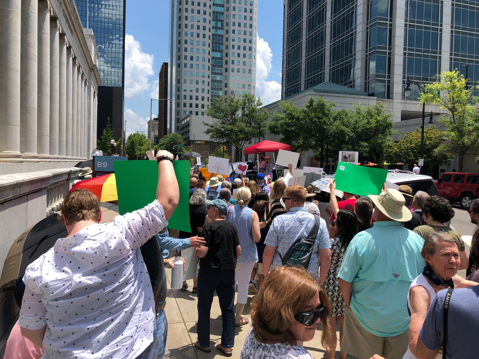 Birmingham immigration camp protest - al.com