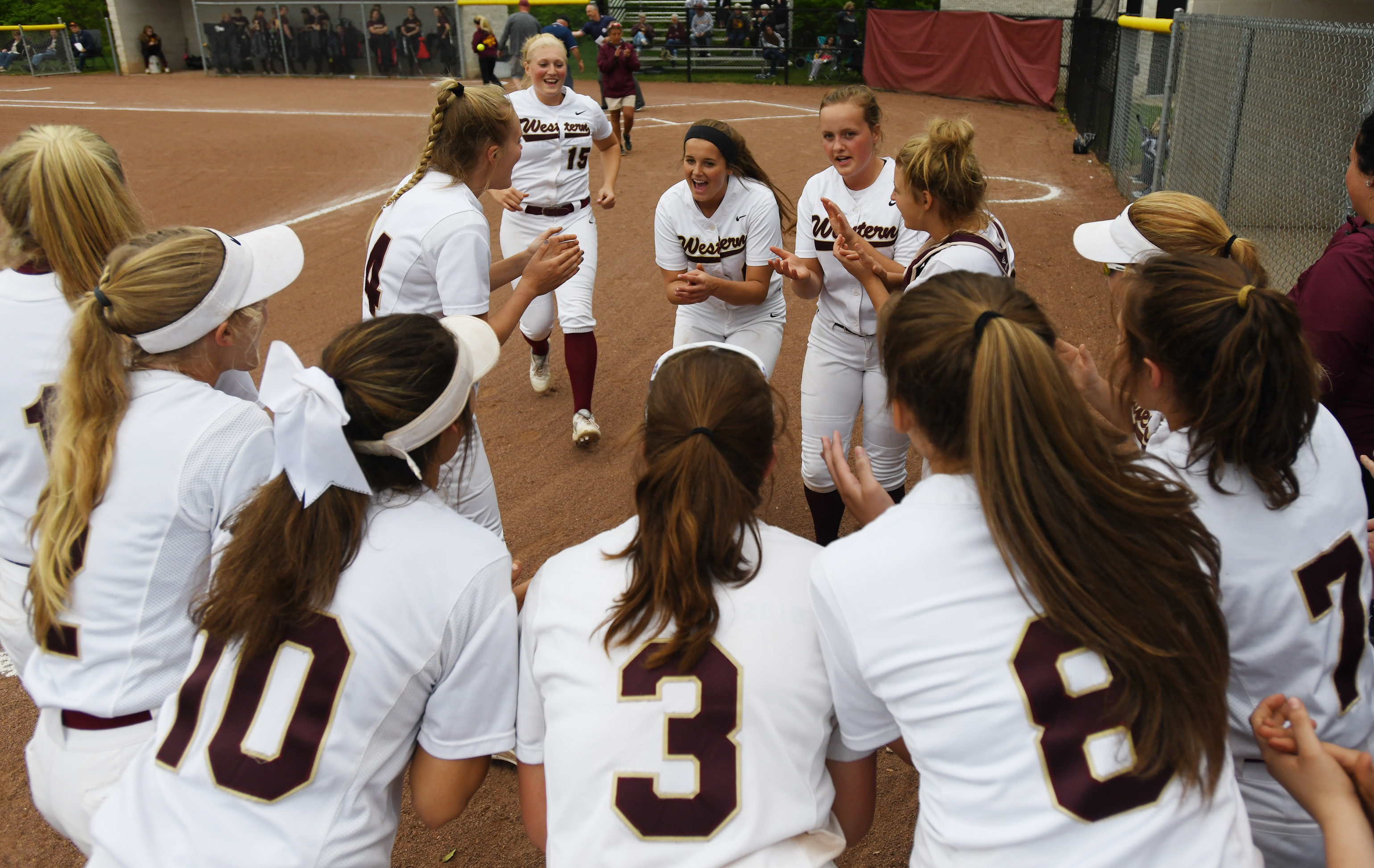 Western takes on Manchester in girls softball - mlive.com