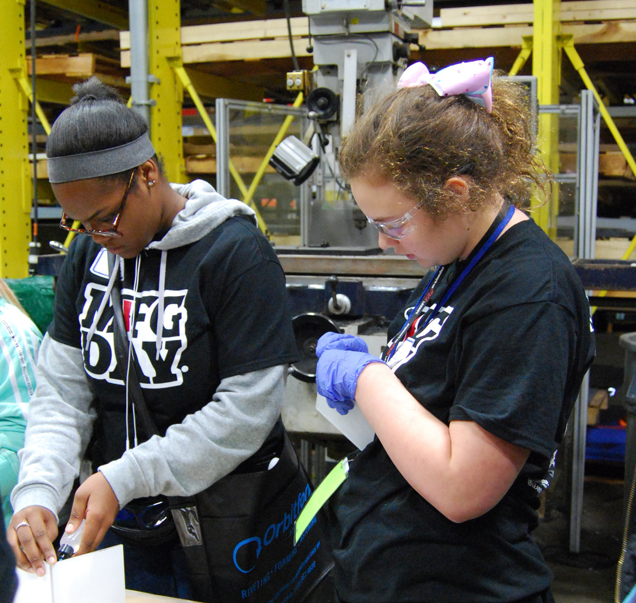 Students visit Alro Steel - mlive.com