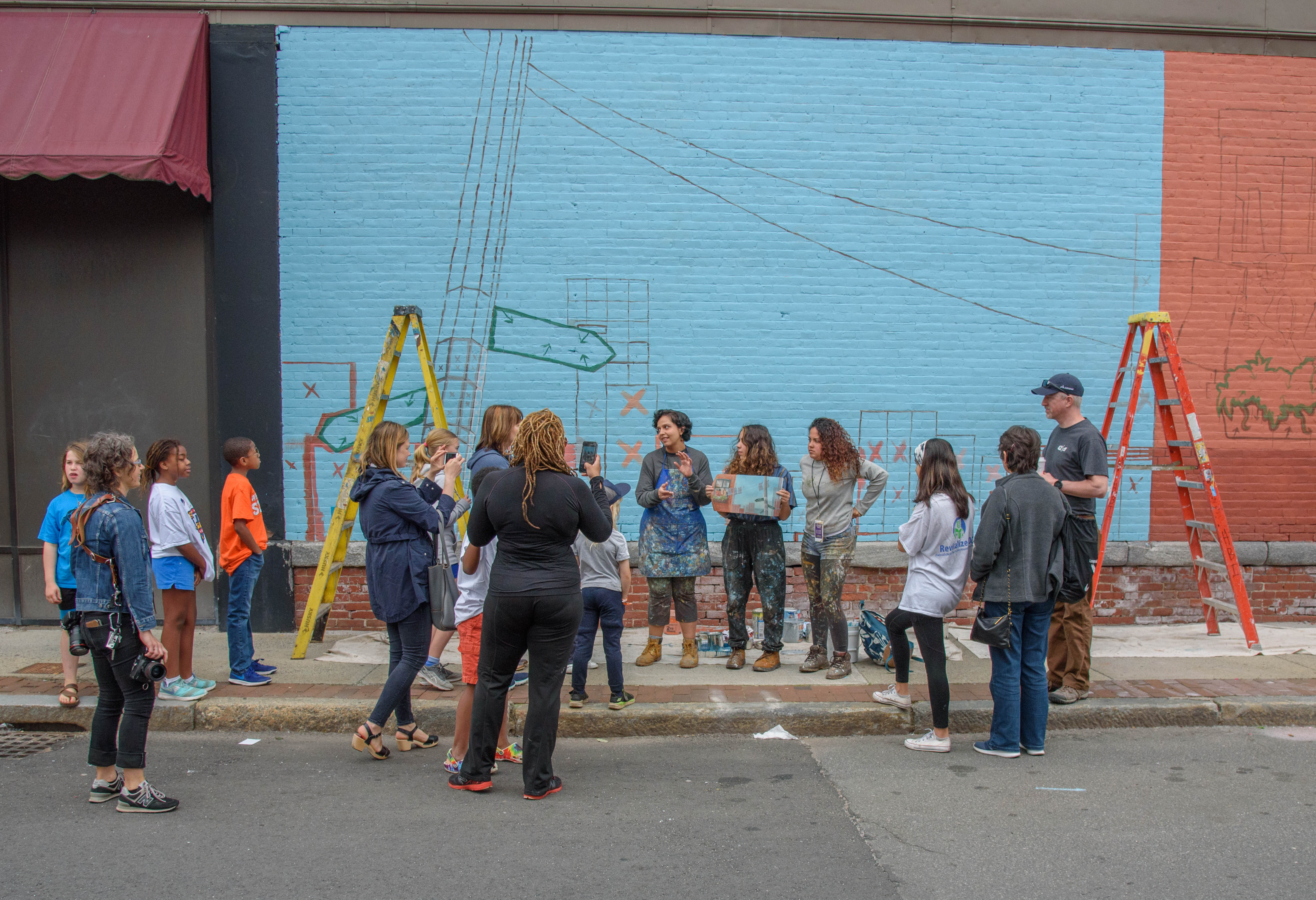 Seen@ Fresh Paint mural festival in downtown Springfield - masslive.com