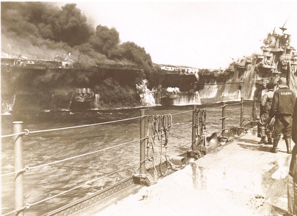 The 75th anniversary of the bombing of the USS Franklin in World War II ...