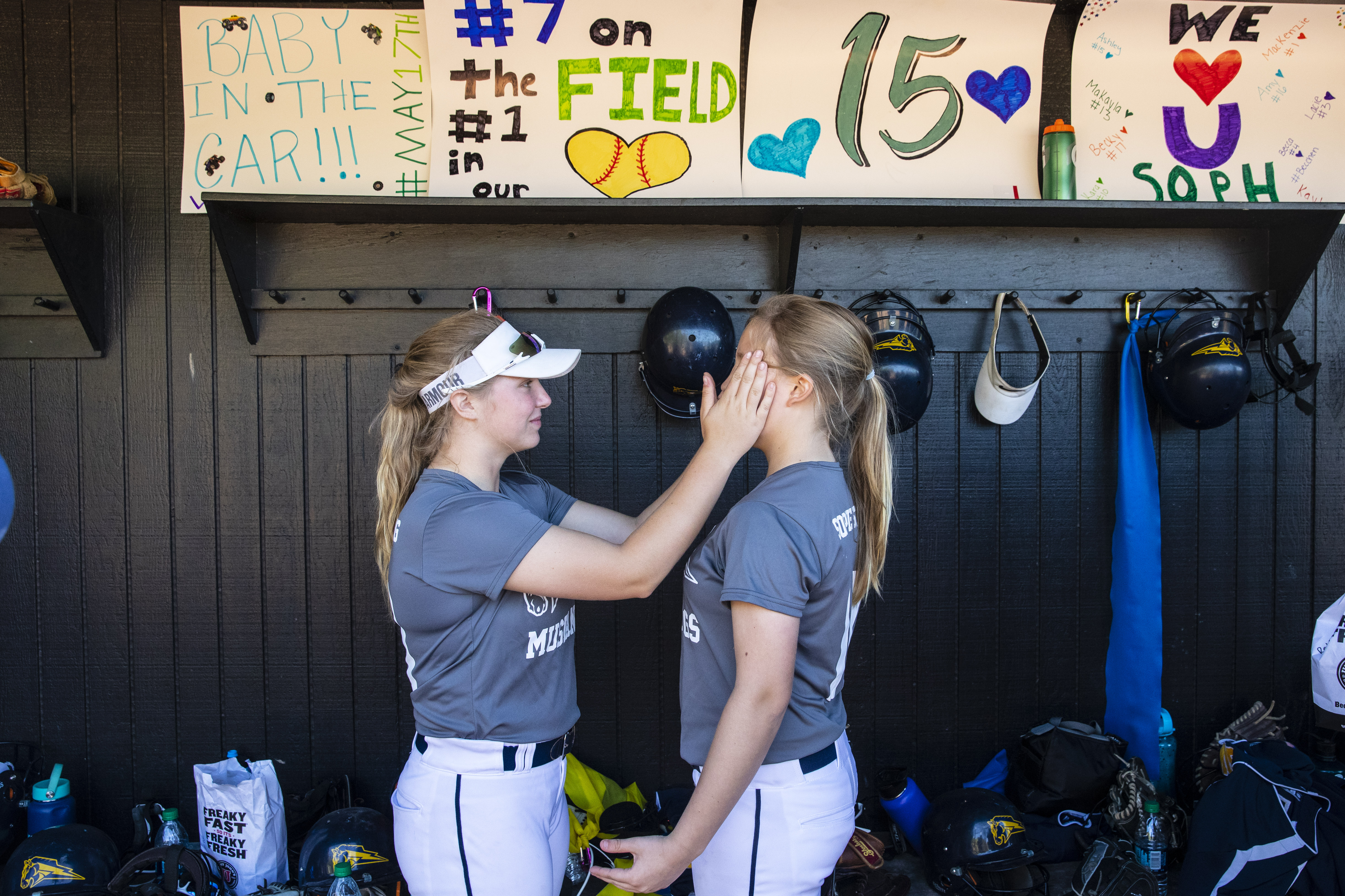 Softball player with brain tumor recognized in 'Sophie Strong' game ...