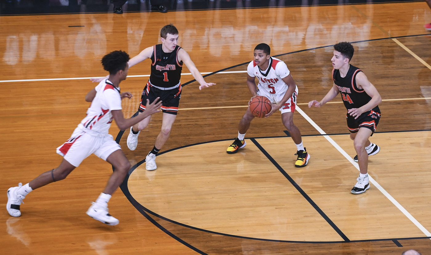 District 11 Class 6A boys basketball semifinals: Easton vs. Northampton ...