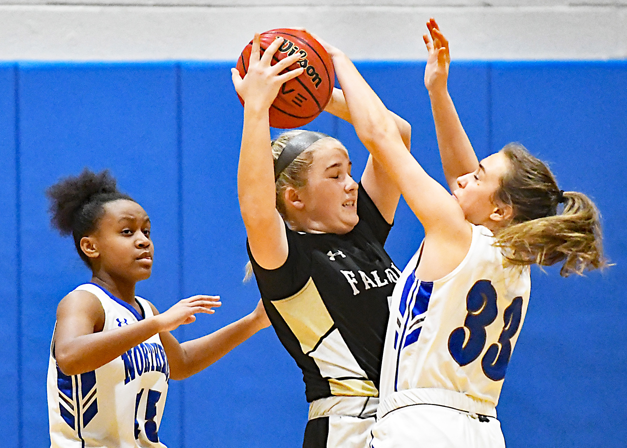 Burlington Township Girls Basketball defeats Northern Burlington 45-35 ...