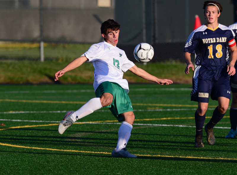 District 11 2A Boys Soccer Final: Notre Dame vs. Pen Argyl ...