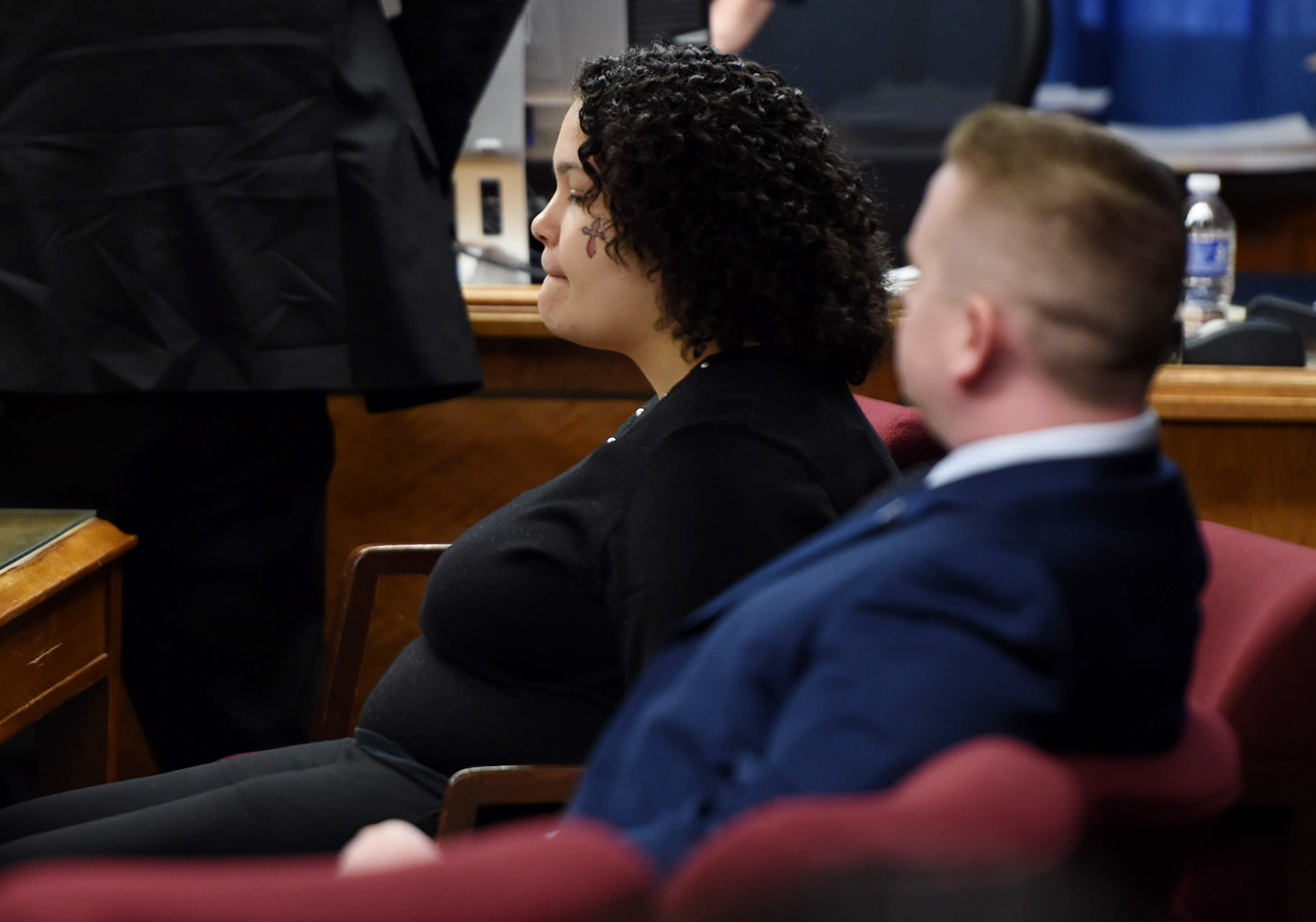Sjiwana Taylor and Savanna Frinkle stand trial on an open murder charge ...