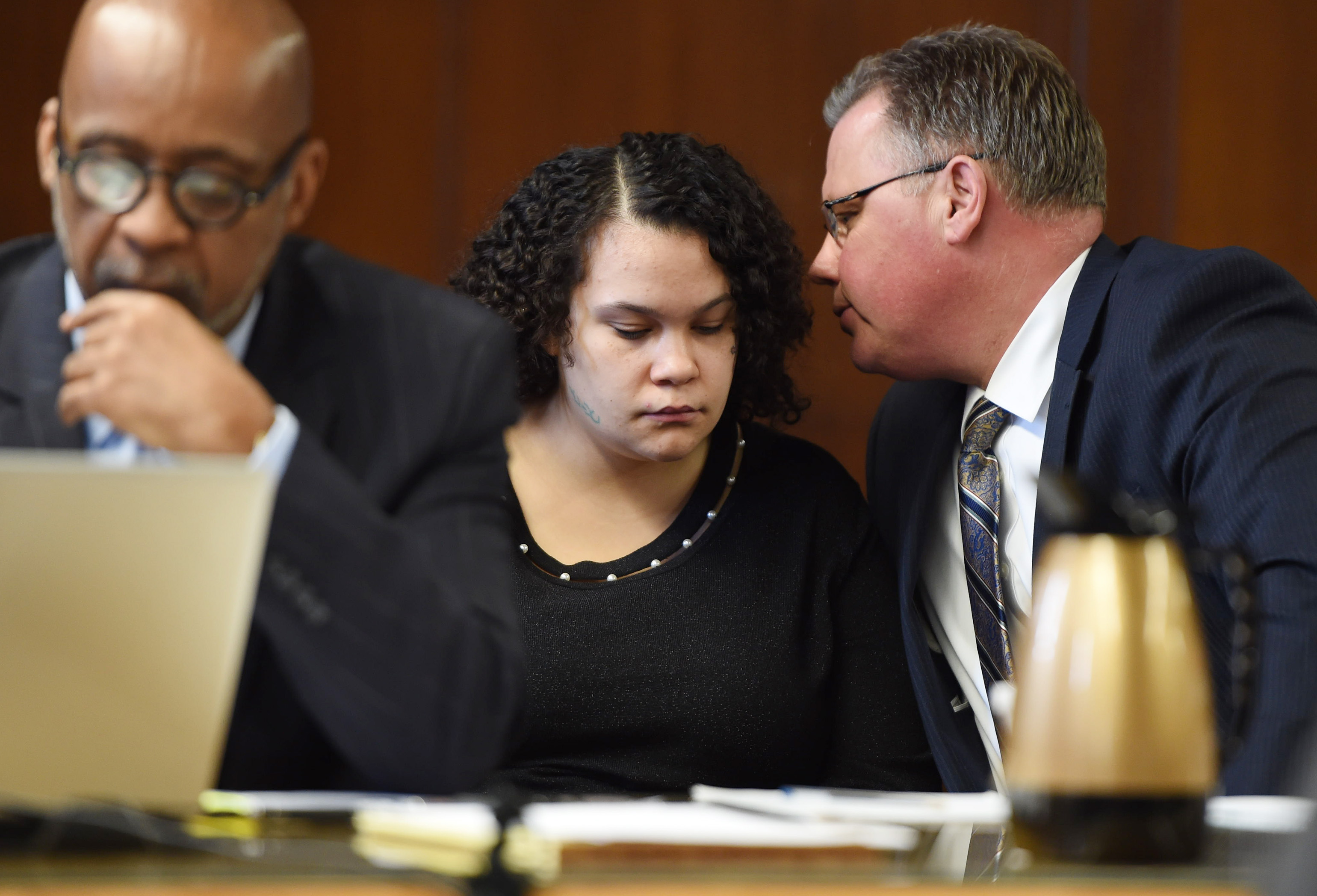 Sjiwana Taylor and Savanna Frinkle stand trial on an open murder charge ...