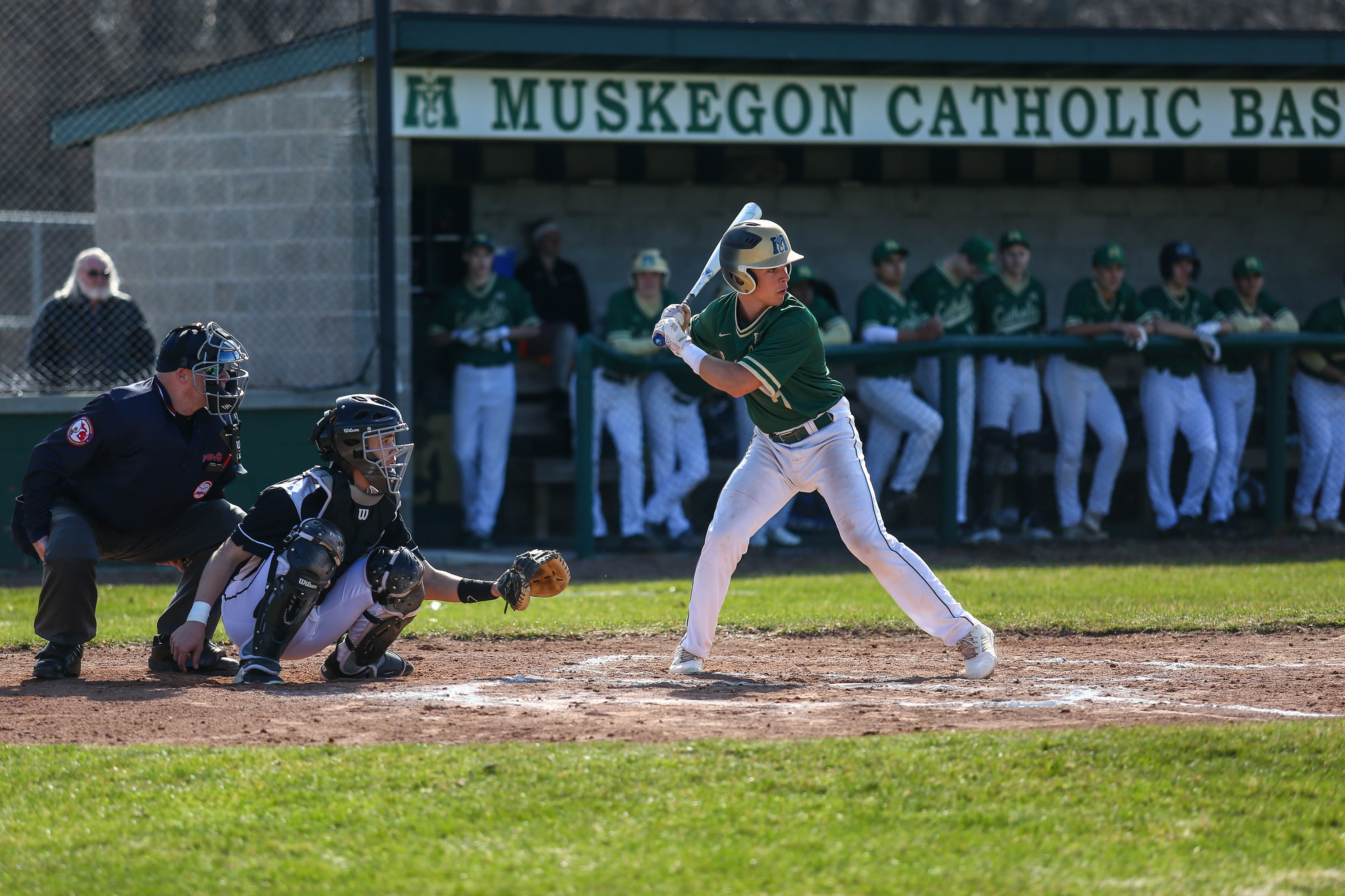 Muskegon Catholic Central baseball beats Newaygo, 12-10 - mlive.com