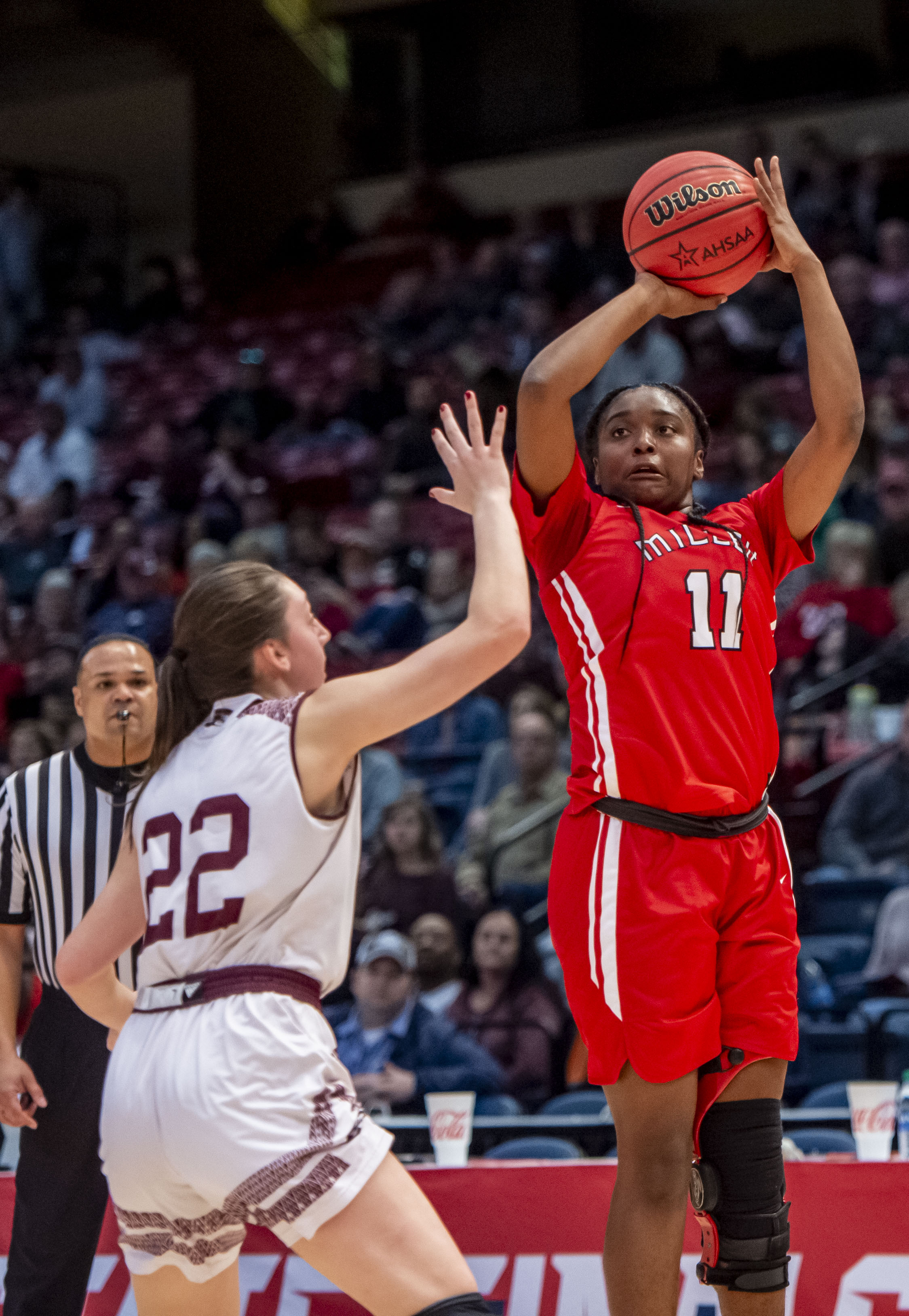 Lauderdale County vs. T.R. Miller 3A girls semifinal basketball - al.com