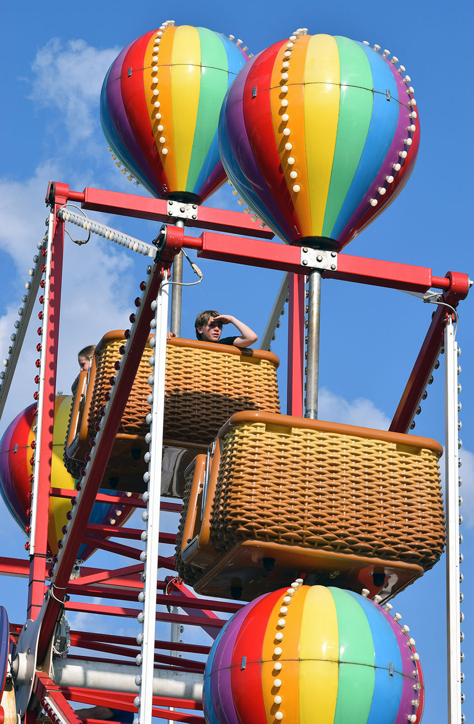 Having fun on the ground at the QuickChek New Jersey Festival of ...
