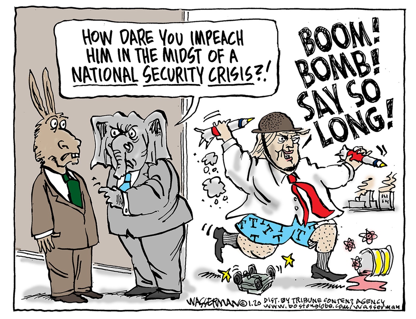 Editorial cartoons for Jan. 12, 2020 - oregonlive.com